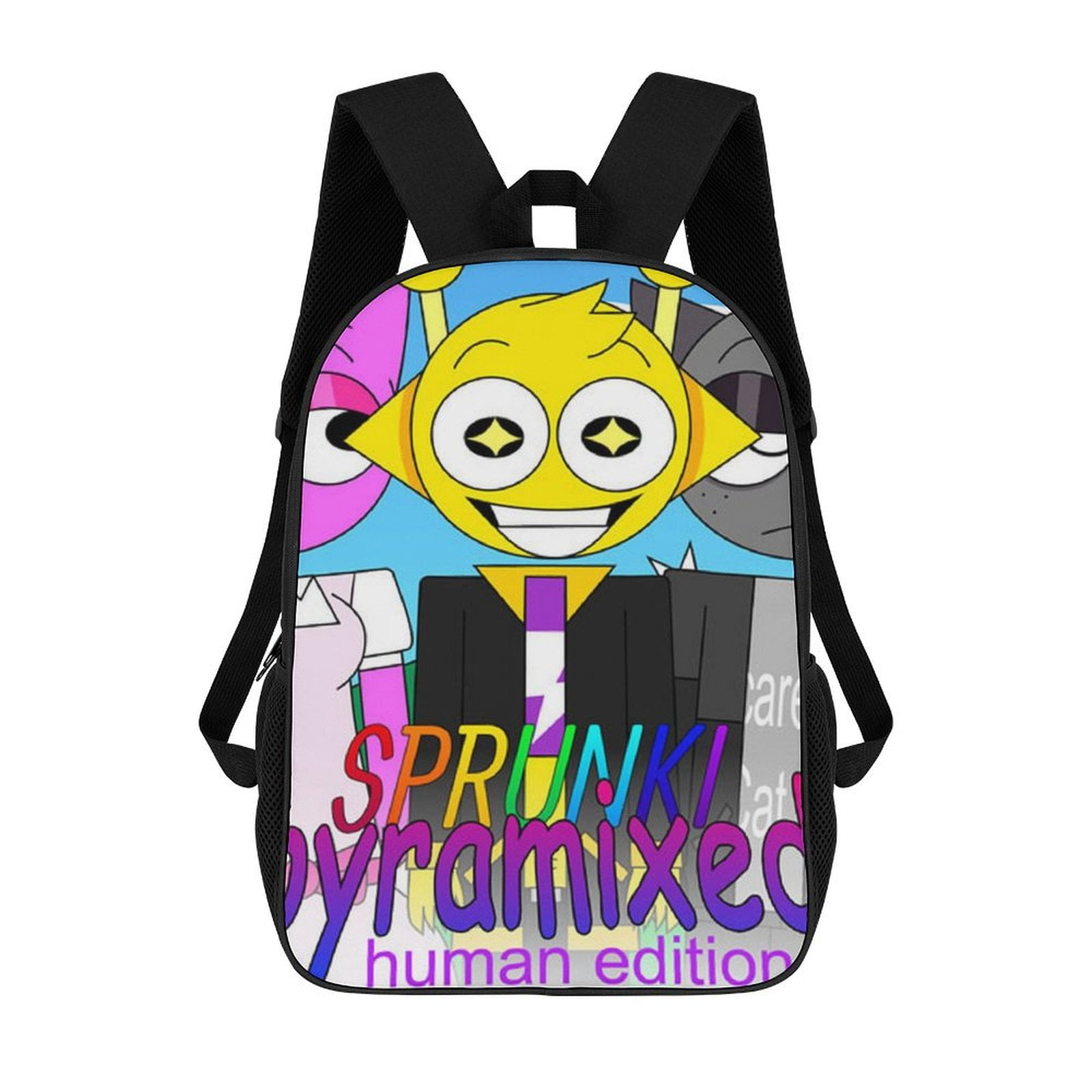 Sprunki Backpack, Large Capacity Backpack, 17 Inch Laptop Backpack for ...