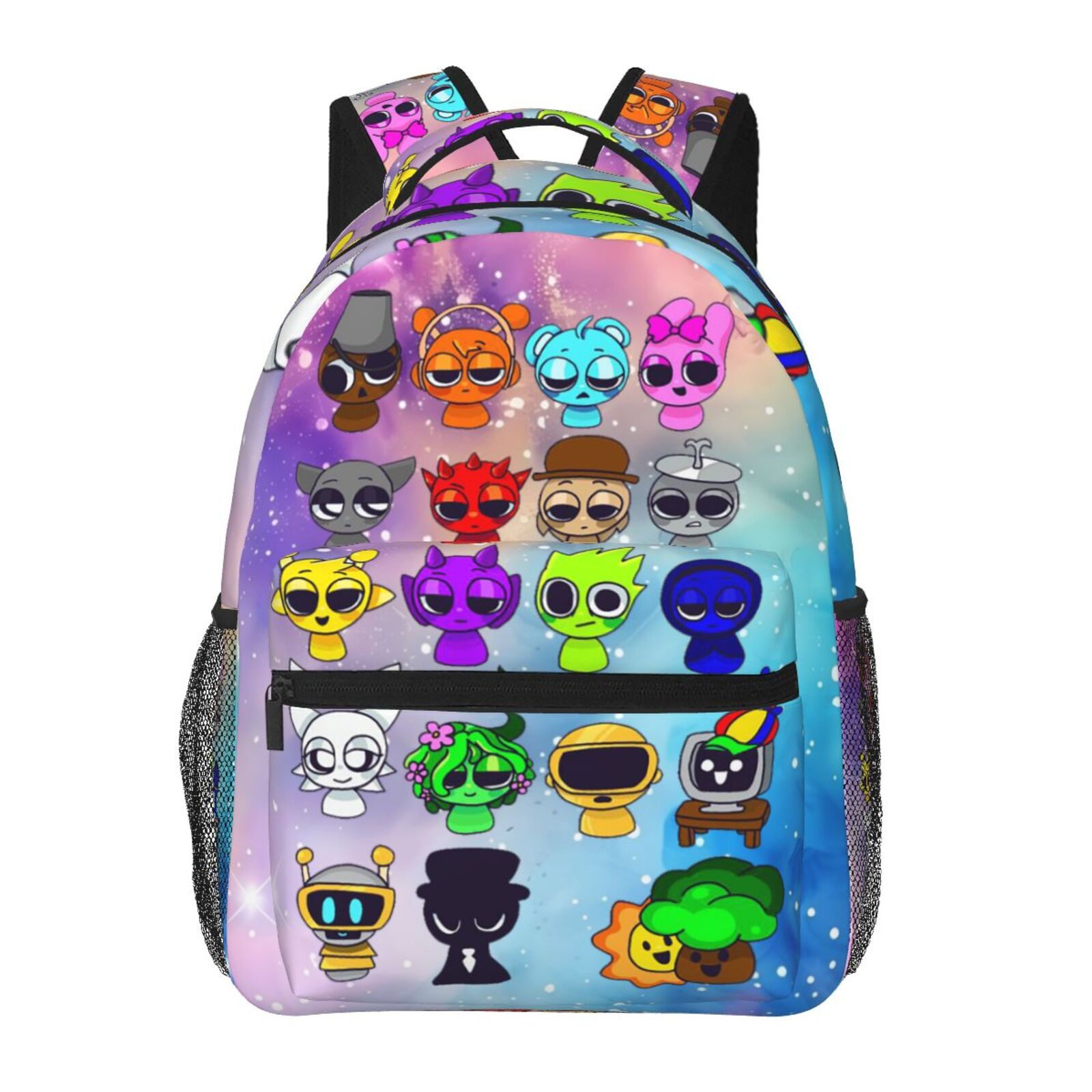 Sprunki Backpack Lightweight Bookbag Casual Daypack For Women Men ...