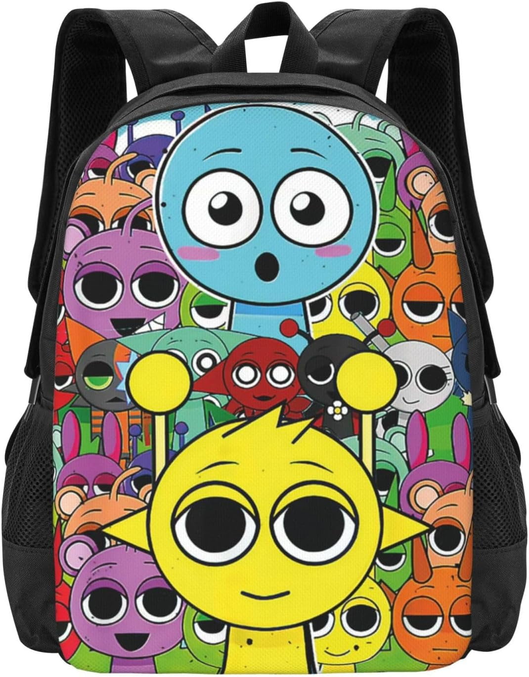 Sprunki Backpack Sprunki Kawaii 3d Printed Backpack Fan Merchandise ...