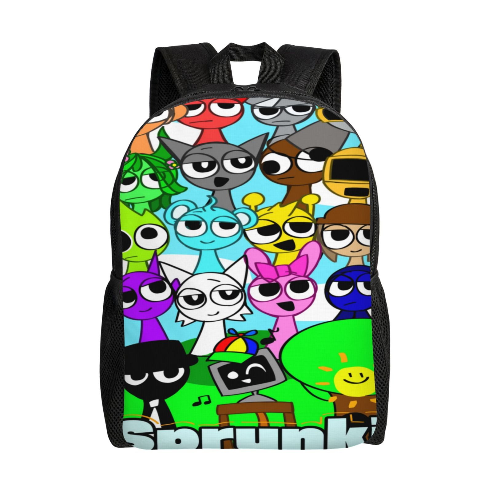 Sprunki Backpacks Bookbag Casual Daypack Backpacks for Travel Hiking ...