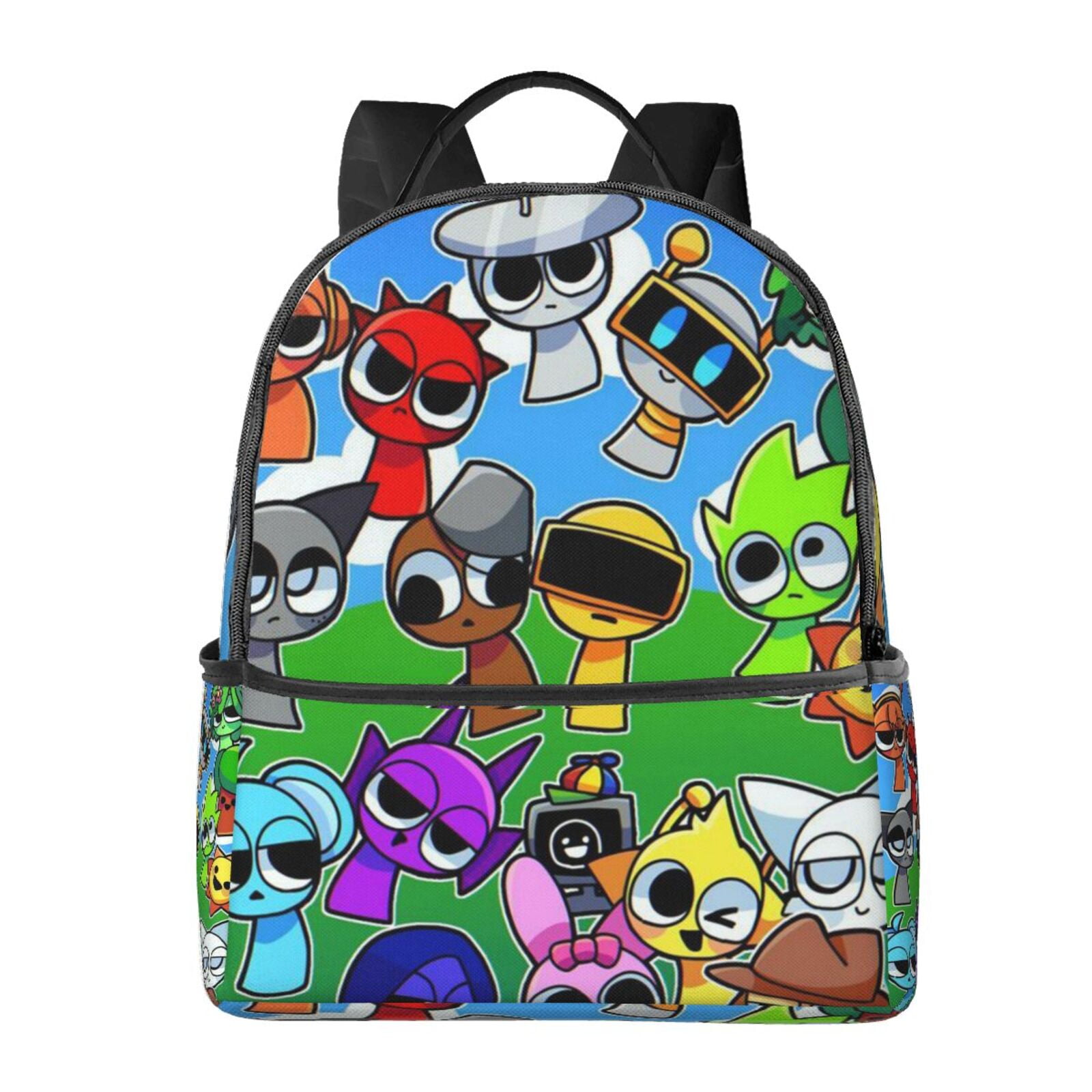 Sprunki Bag Travel Backpack Casual Rucksack Large Capacity Schoolbag ...