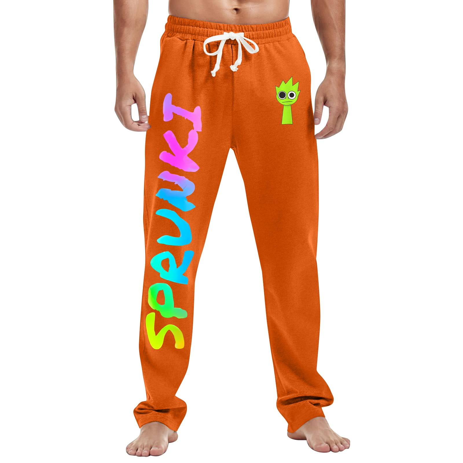Sprunki Boys Sweatpants Sprunki Incredibox Men's Pajama Long Pants Home ...