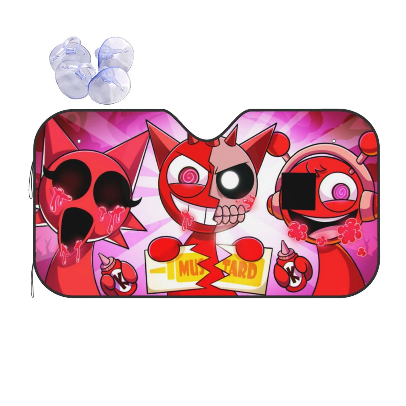 Sprunki Car Windshield Sun Shades, Front Windshield Sun Shade For Car ...