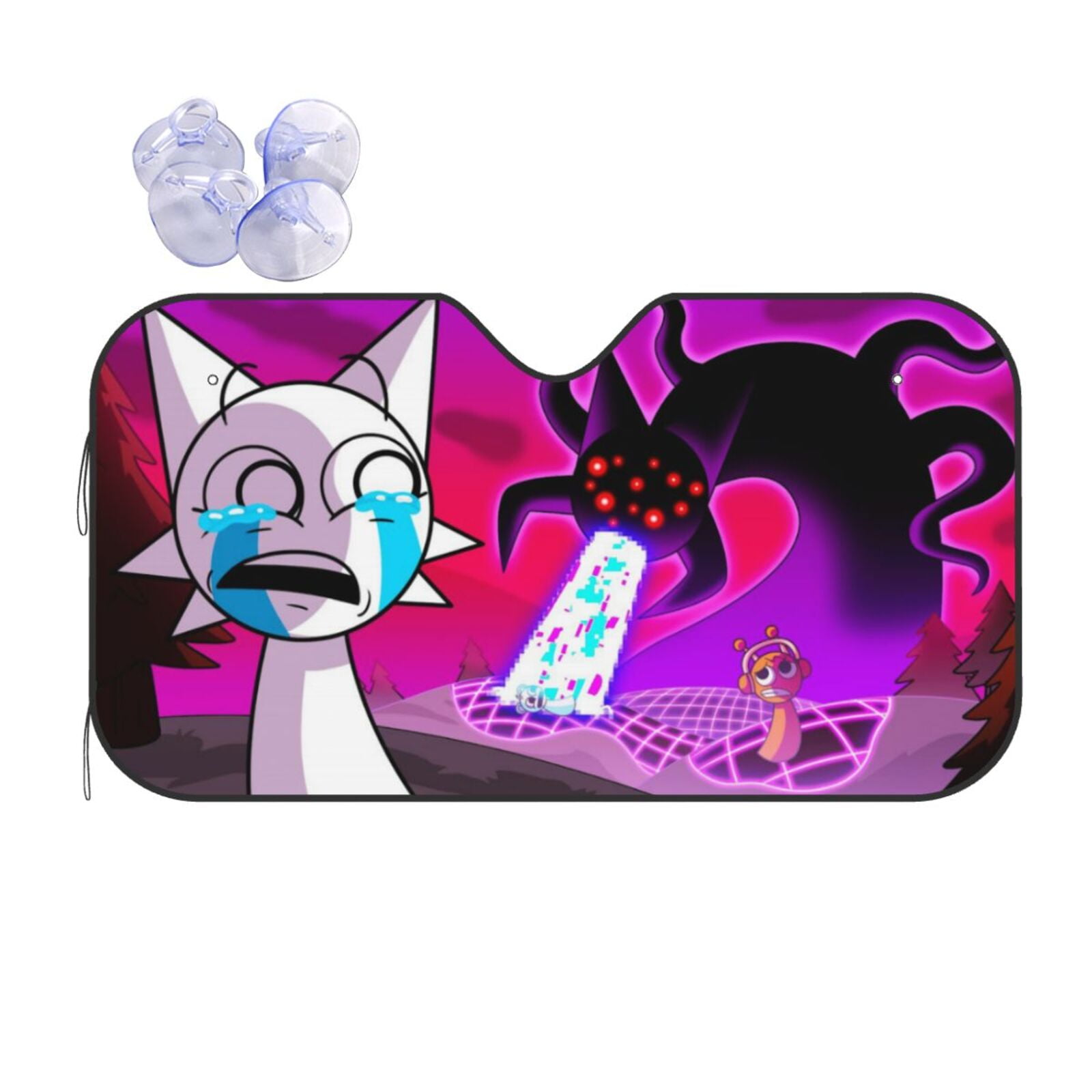 Sprunki Car Windshield Sun Shades, Front Windshield Sun Shade For Car ...