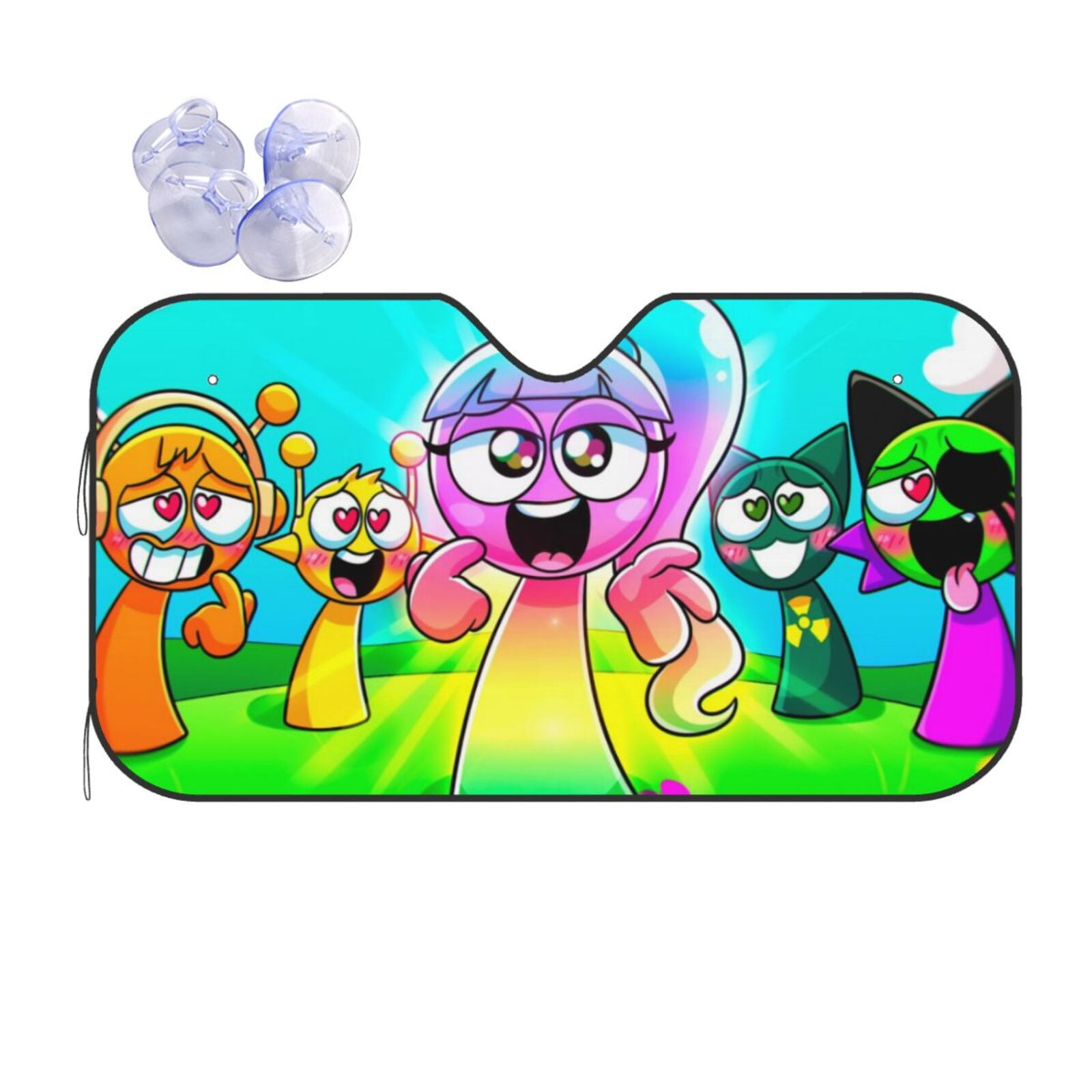 Sprunki Car Windshield Sun Shades, Front Windshield Sun Shade For Car ...