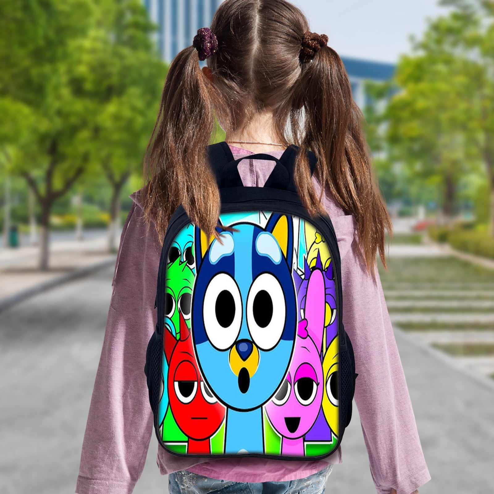 Sprunki Back-pack Sprunki Casual Day-pack Double Straps Sprunki Large ...