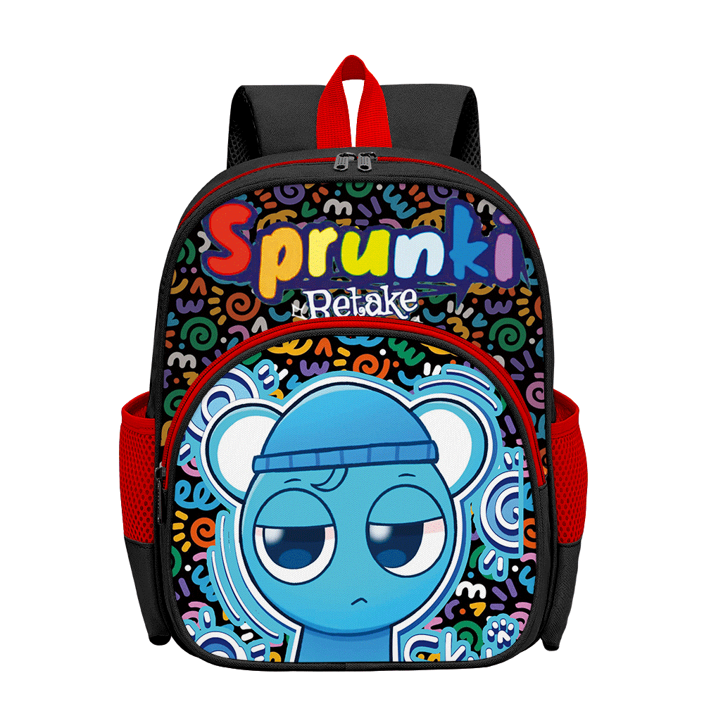 Sprunki Cartoon Backpacks Sprunki Canvas School Bag Fashion Large ...
