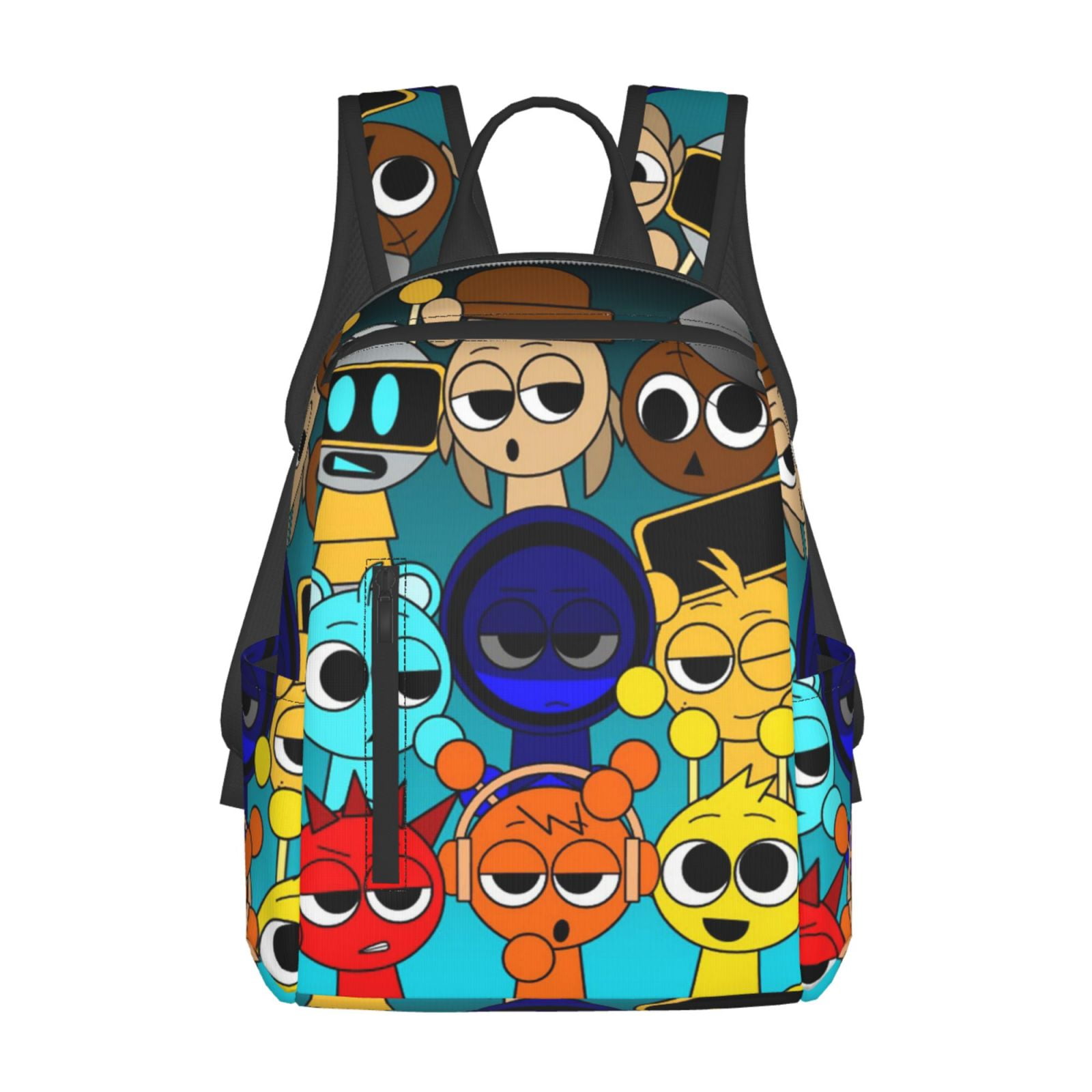 Sprunki Characters Lightweight Backpack Student Bookbag School Bag ...