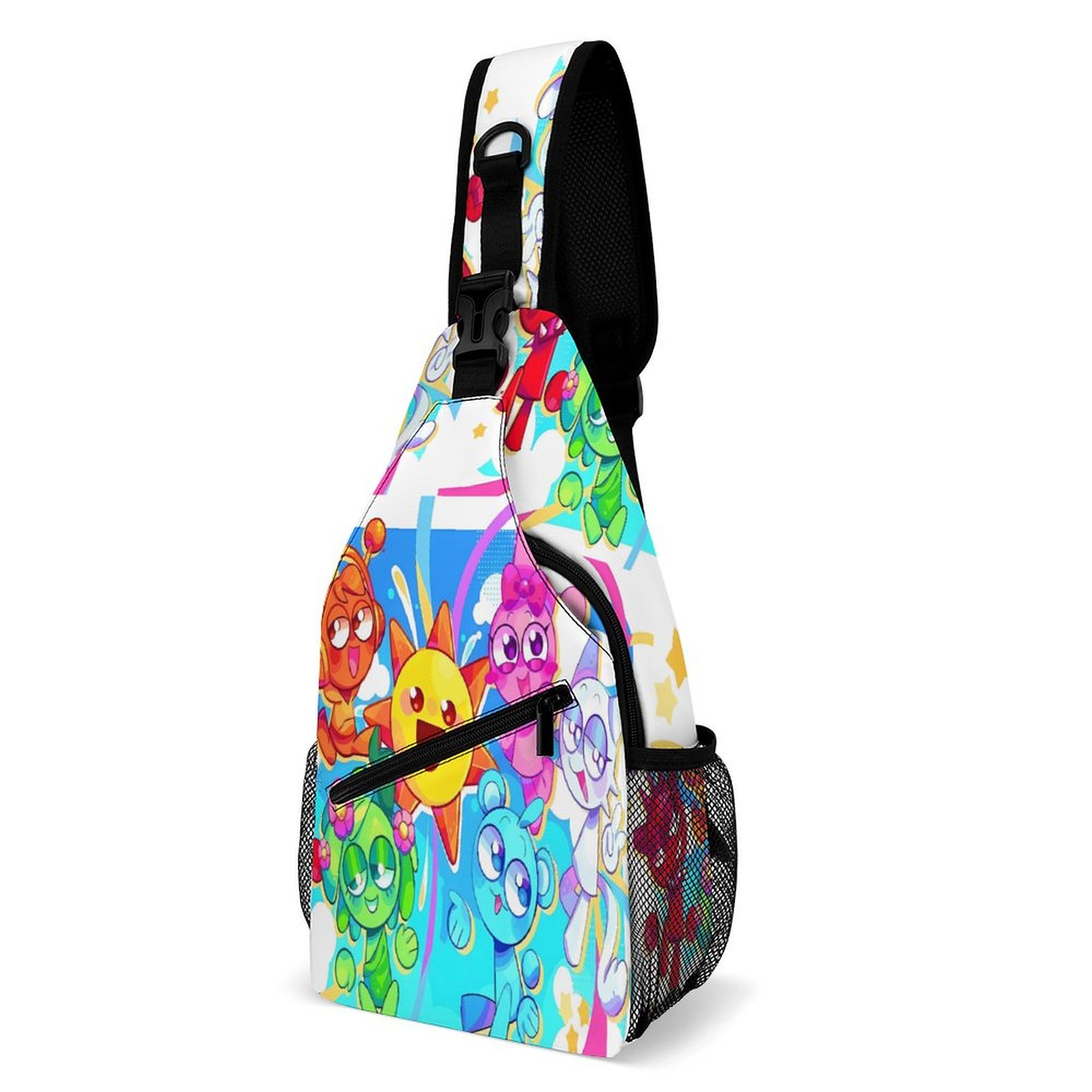 Sprunki Crossbody Backpack For Men Women Sling Bag Cartoon Chest Bag ...
