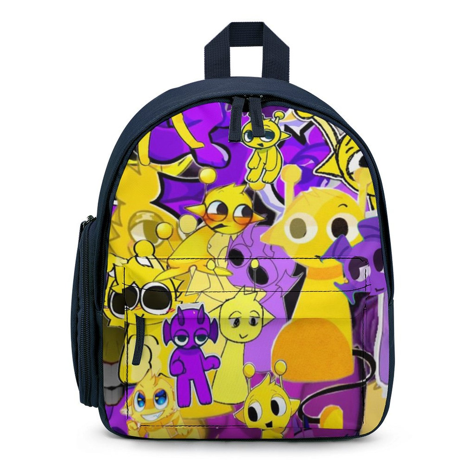 Sprunki Cute Backpack Zipper Lightweight Daypack Fashion Small ...