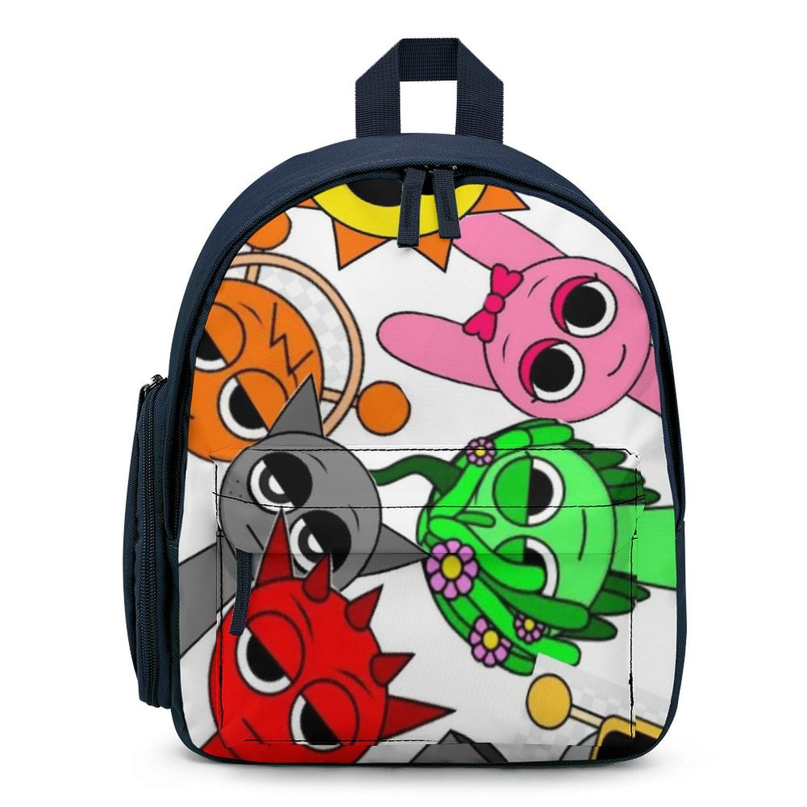 Sprunki Cute Backpack Zipper Lightweight Daypack Fashion Small ...
