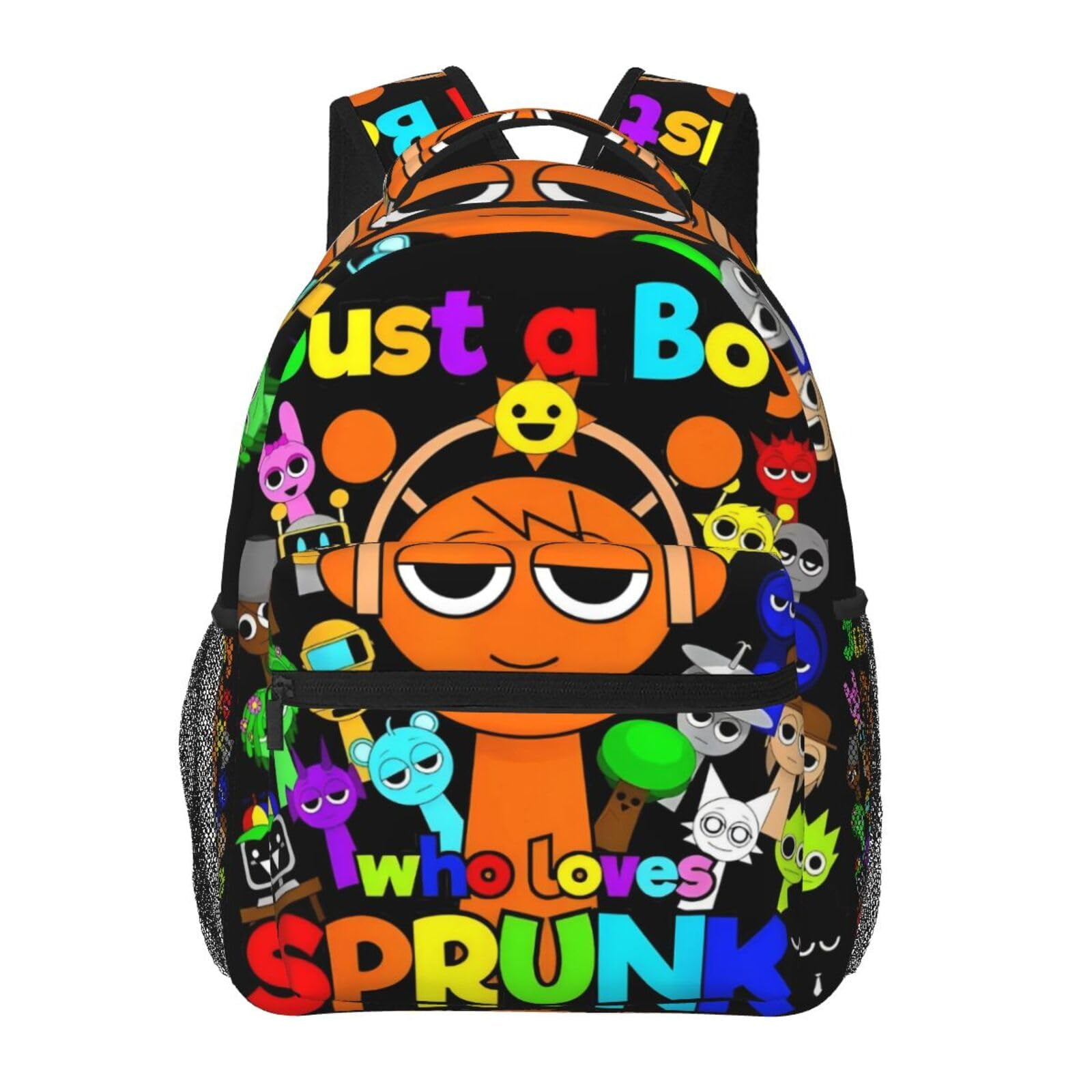 Sprunki 3 Backpack Lightweight Large Capacity Laptop Backpack Travel ...