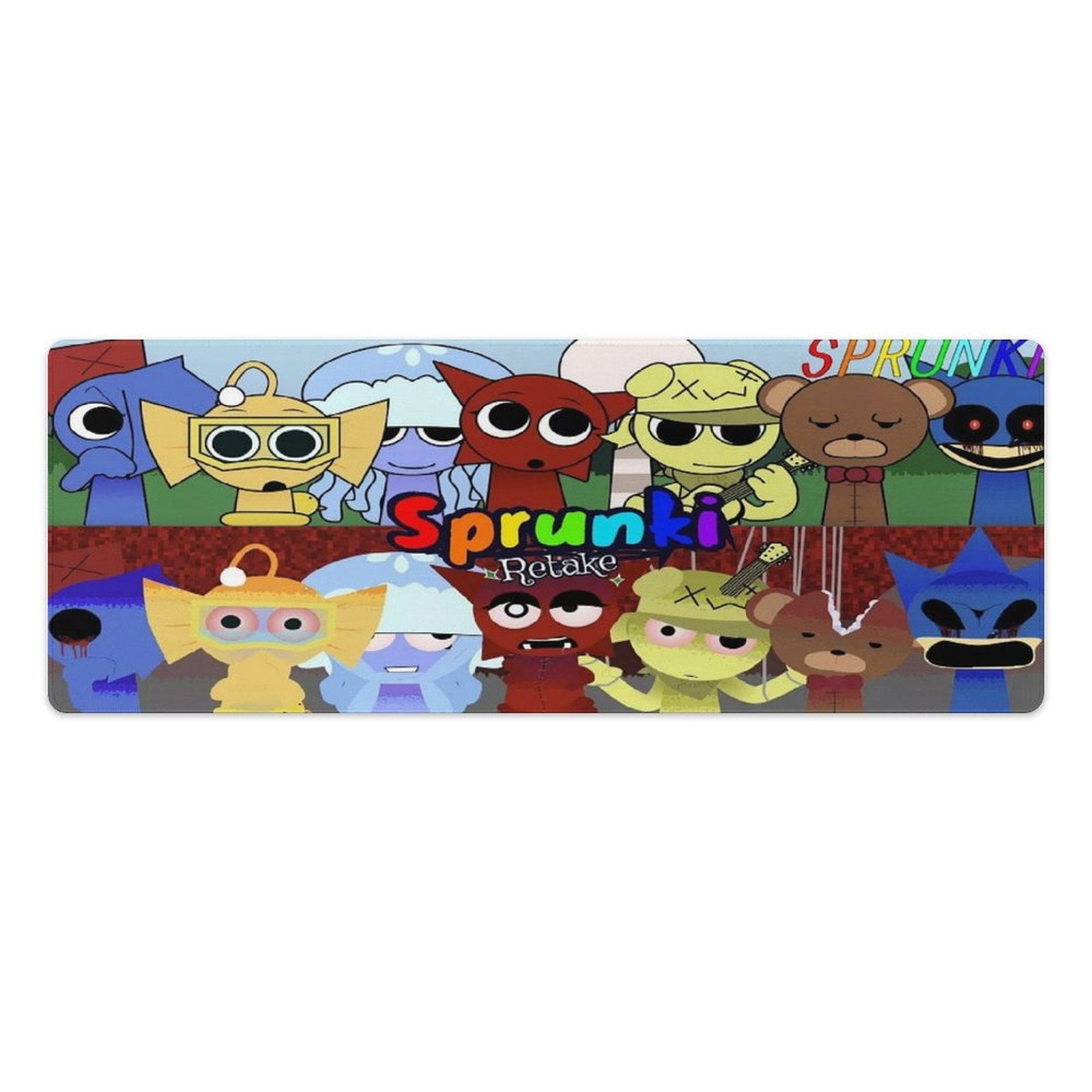 Sprunki Desk Mat, Large Mouse Pad Extended Gaming Mouse Pad Mat with ...