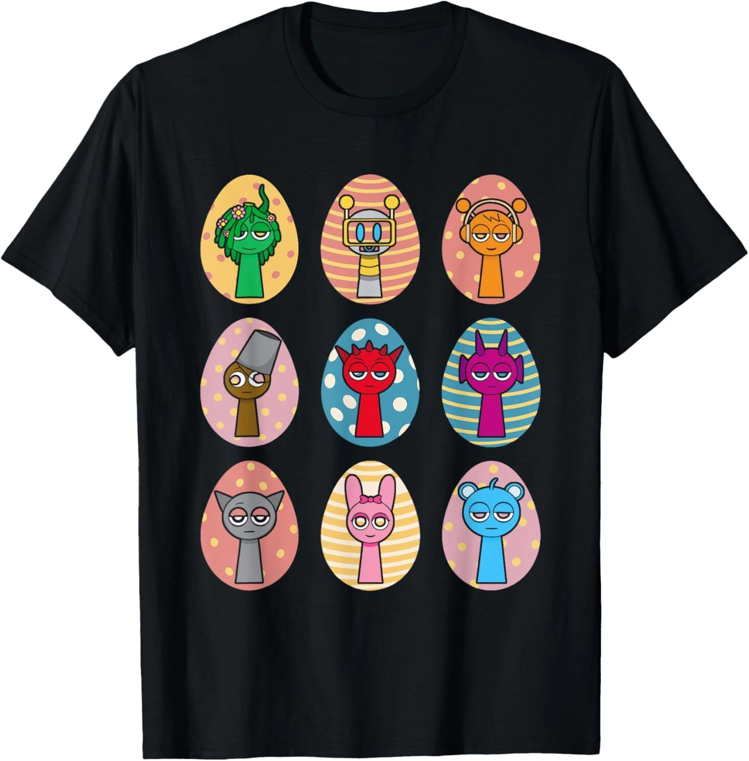 Sprunki Easter Egg Sprunki Lover T-Shirt | eBay - Walmart.com