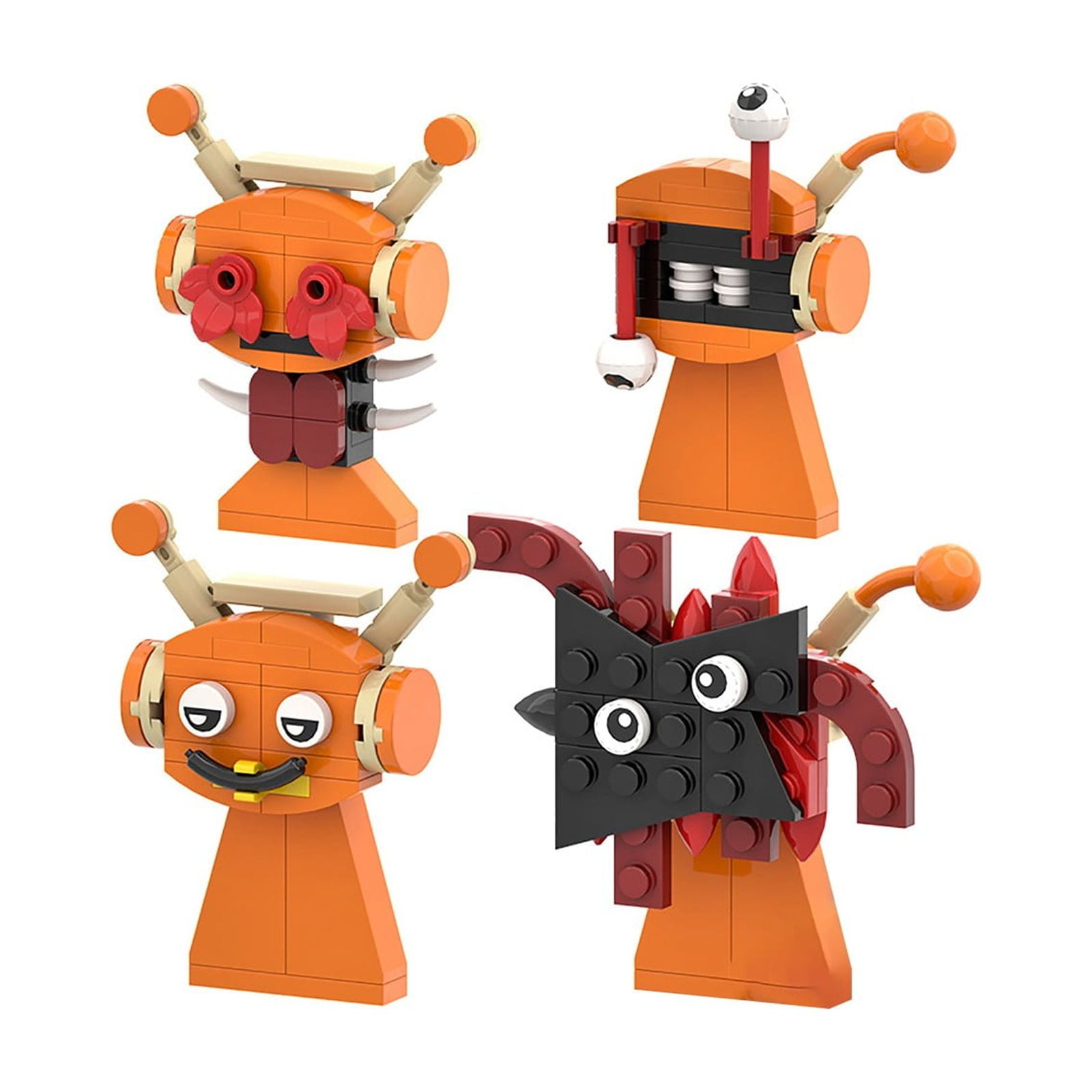 Sprunki Figures - 4Pcs 2" Sprunki Figures for Ages 8+, Gifts for ...