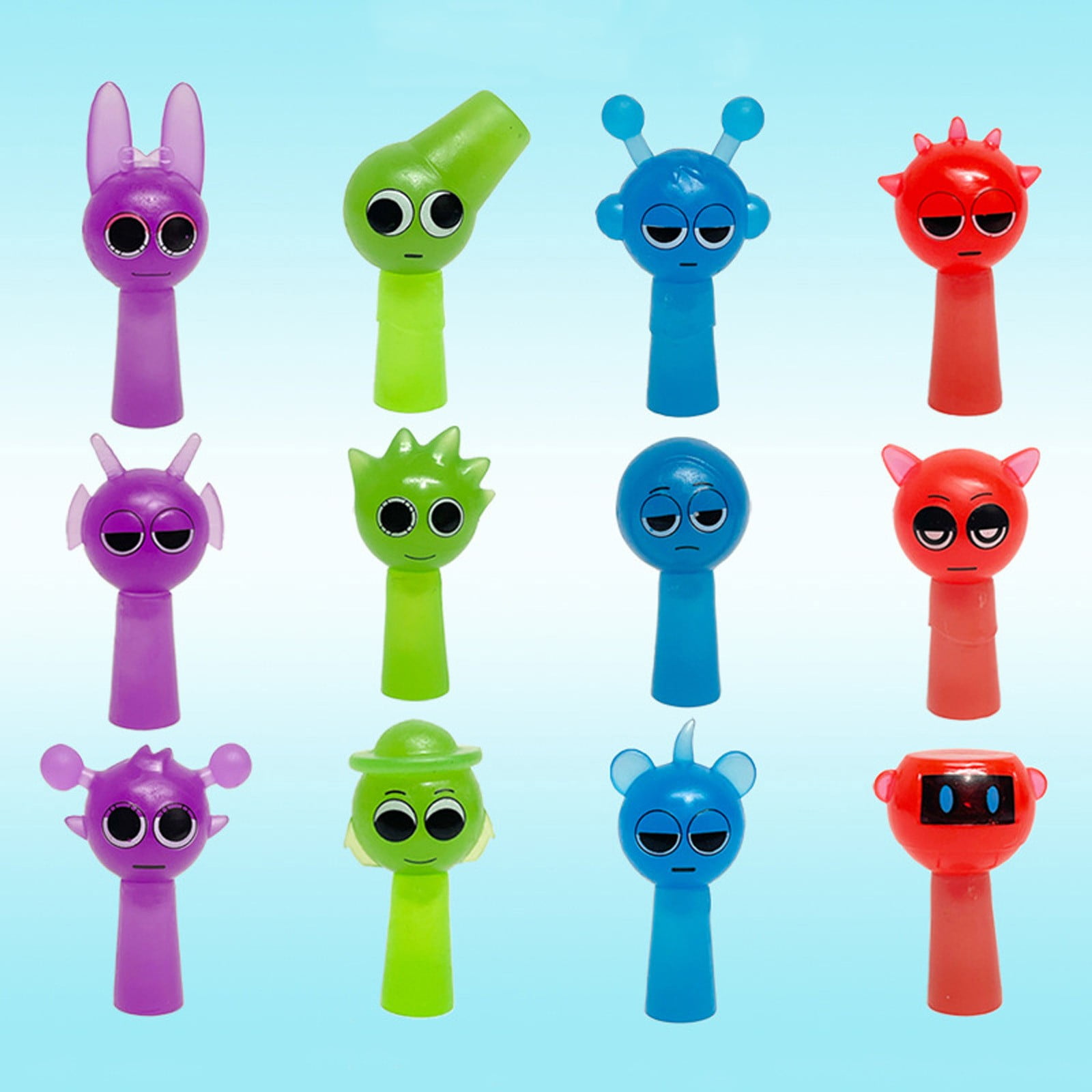 Sprunki Figures Mystery Box, 8 Inch Sprunki Action Figures, Sprunky Toy ...