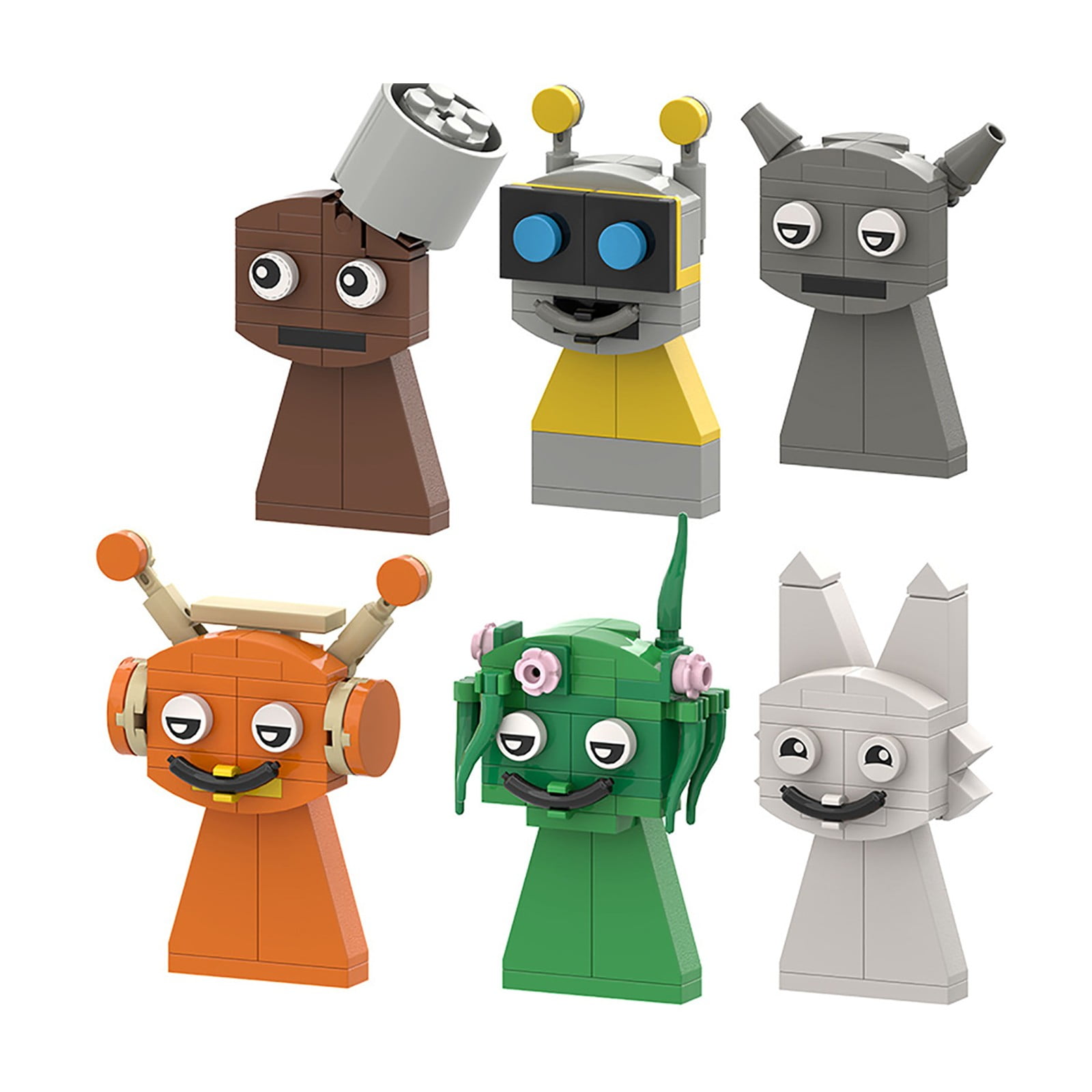 Sprunki Figures, Sprunki Toys for Fans Sprunki Plushies Music Box Funny ...