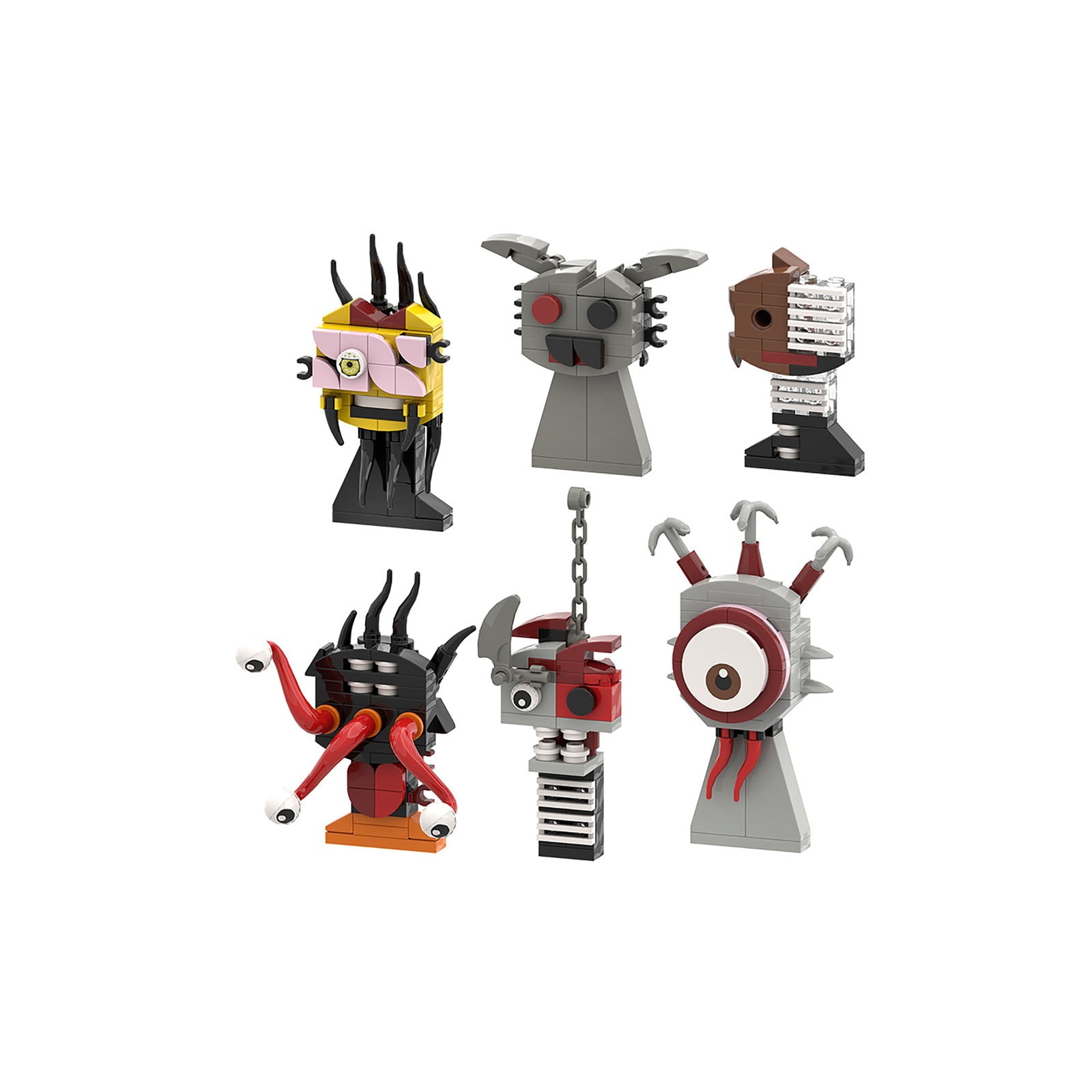 Sprunki Figures, Sprunki Toys for Fans Sprunki Plushies Music Box Funny ...