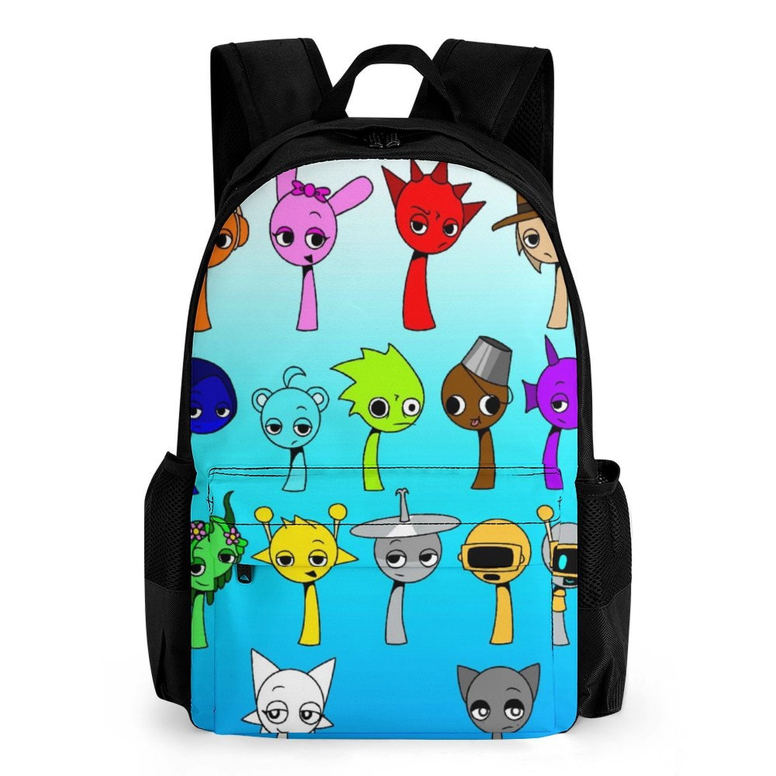 Sprunki Game Backpack Laptop Bag Large Capacity Multipurpose Daypack ...