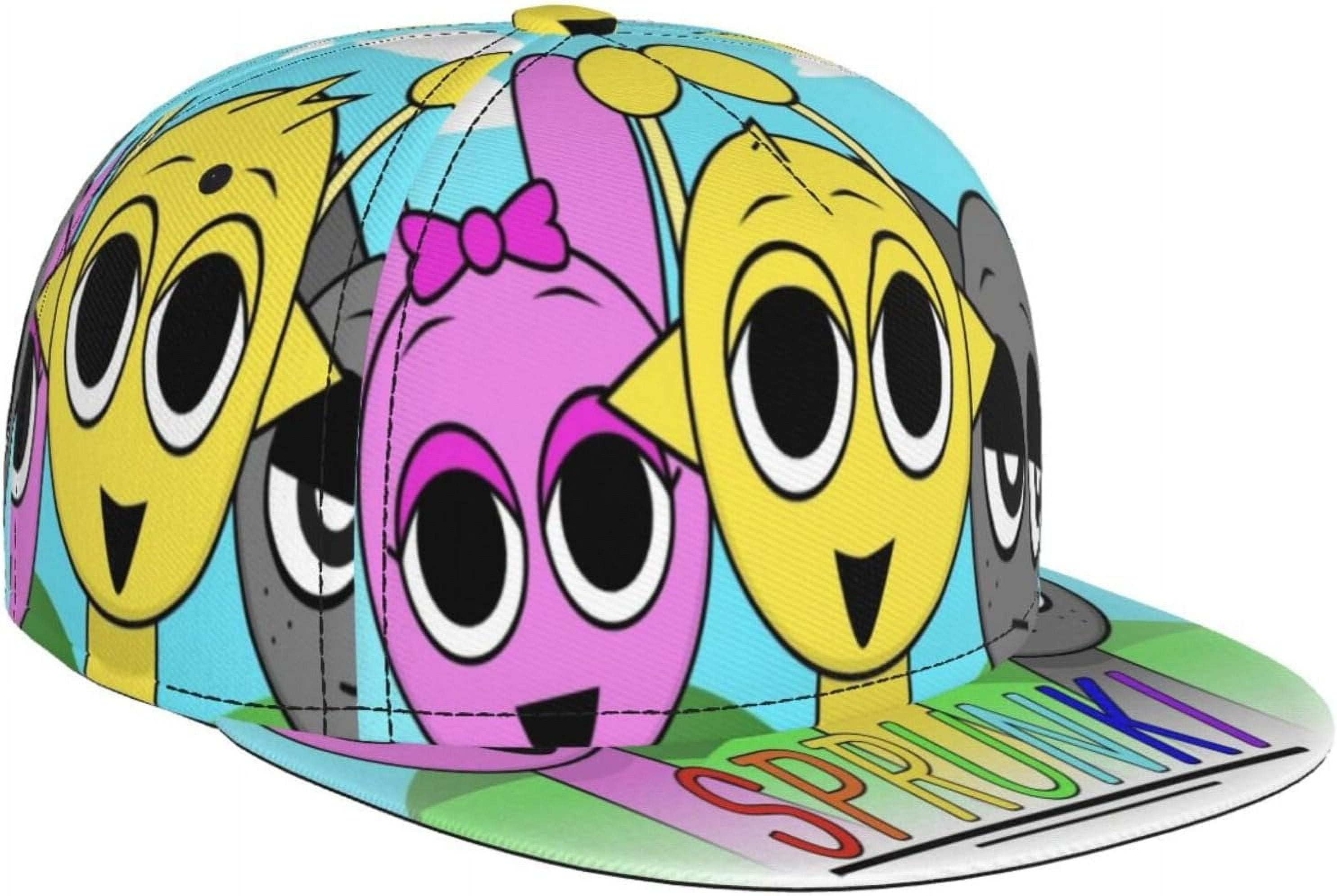 Sprunki Game Baseball Hat Adjustable Hip Hop Cap Dad Hats for Men Women ...