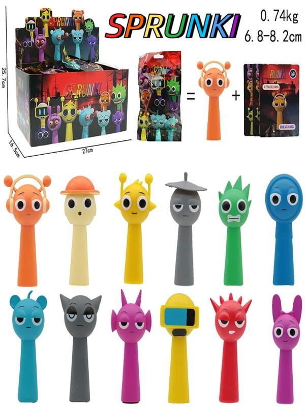 Sprunki Game Gift - 24 Packs Sprunki Mystery Box: Unwrap Your Surprise ...
