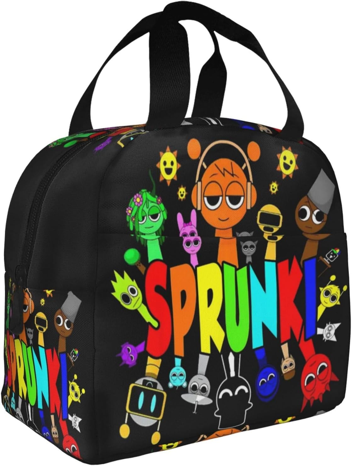 Sprunki Game Lunch Box Portable Lnsulation Multifunctional Lunch Bag ...