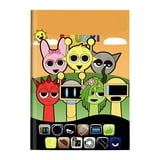 Sprunki Game Plush Handwriting Book,Coloring Books,Tracing Book, Line ...