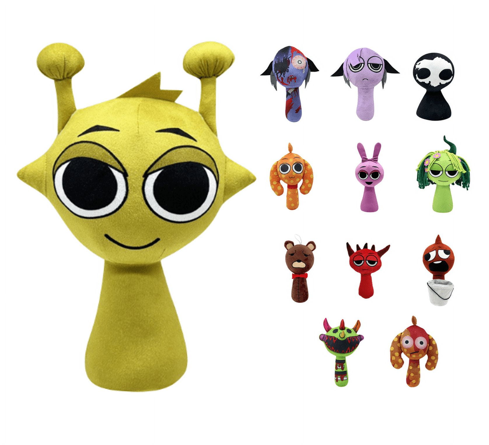 Sprunki Game Plush, Sprunki Toys Plush,Soft Stuffed Animal Pillow Doll ...