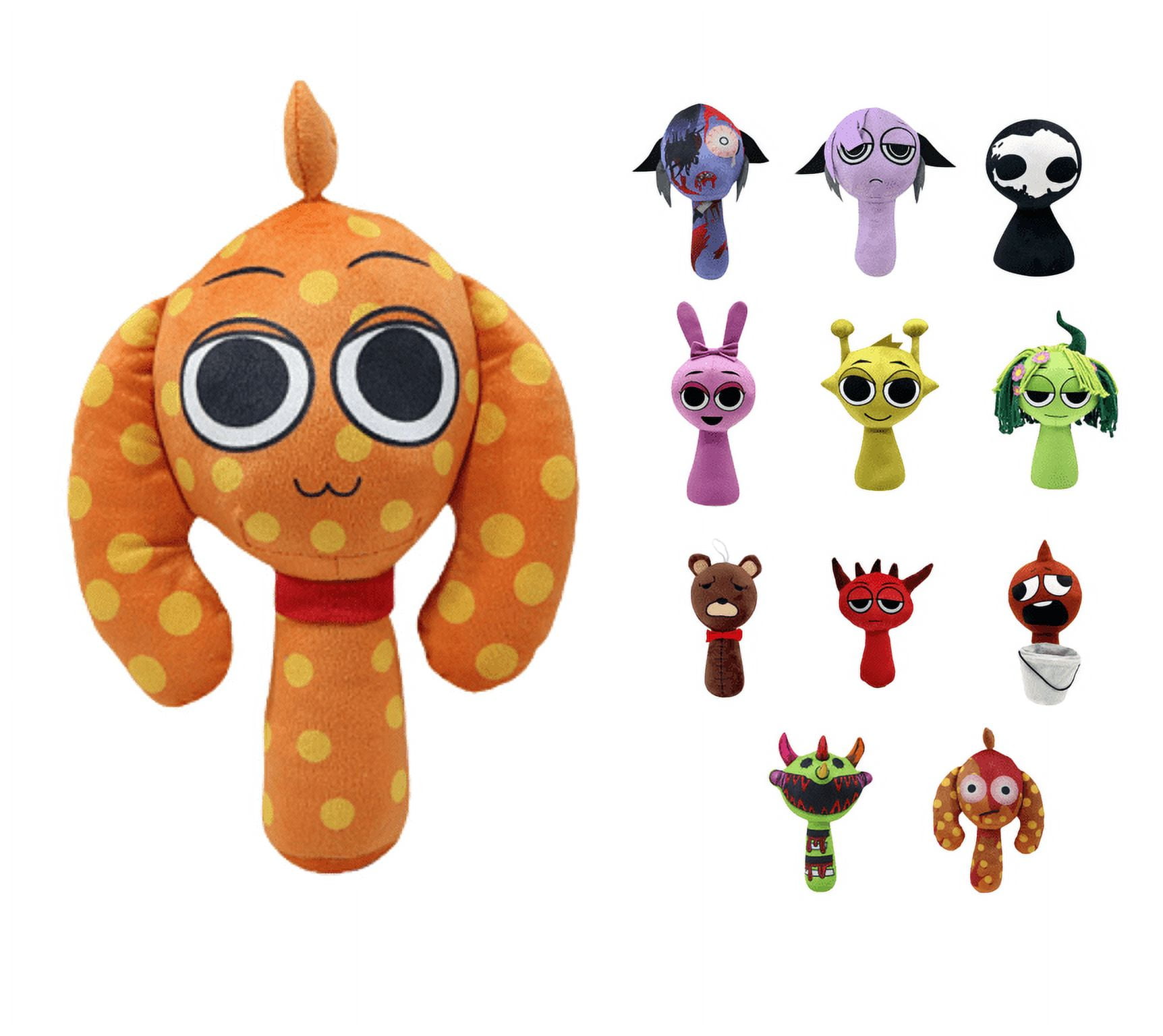 Sprunki Game Plush, Sprunki Toys Plush,Soft Stuffed Animal Pillow Doll ...