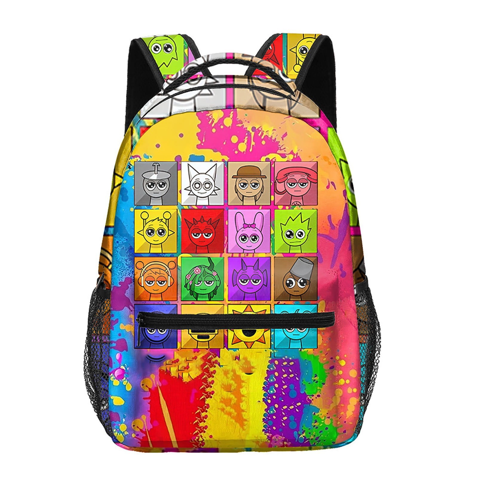 Sprunki Game Schoolpack Shoulder Bag, Cartoon Large Capacity Students ...