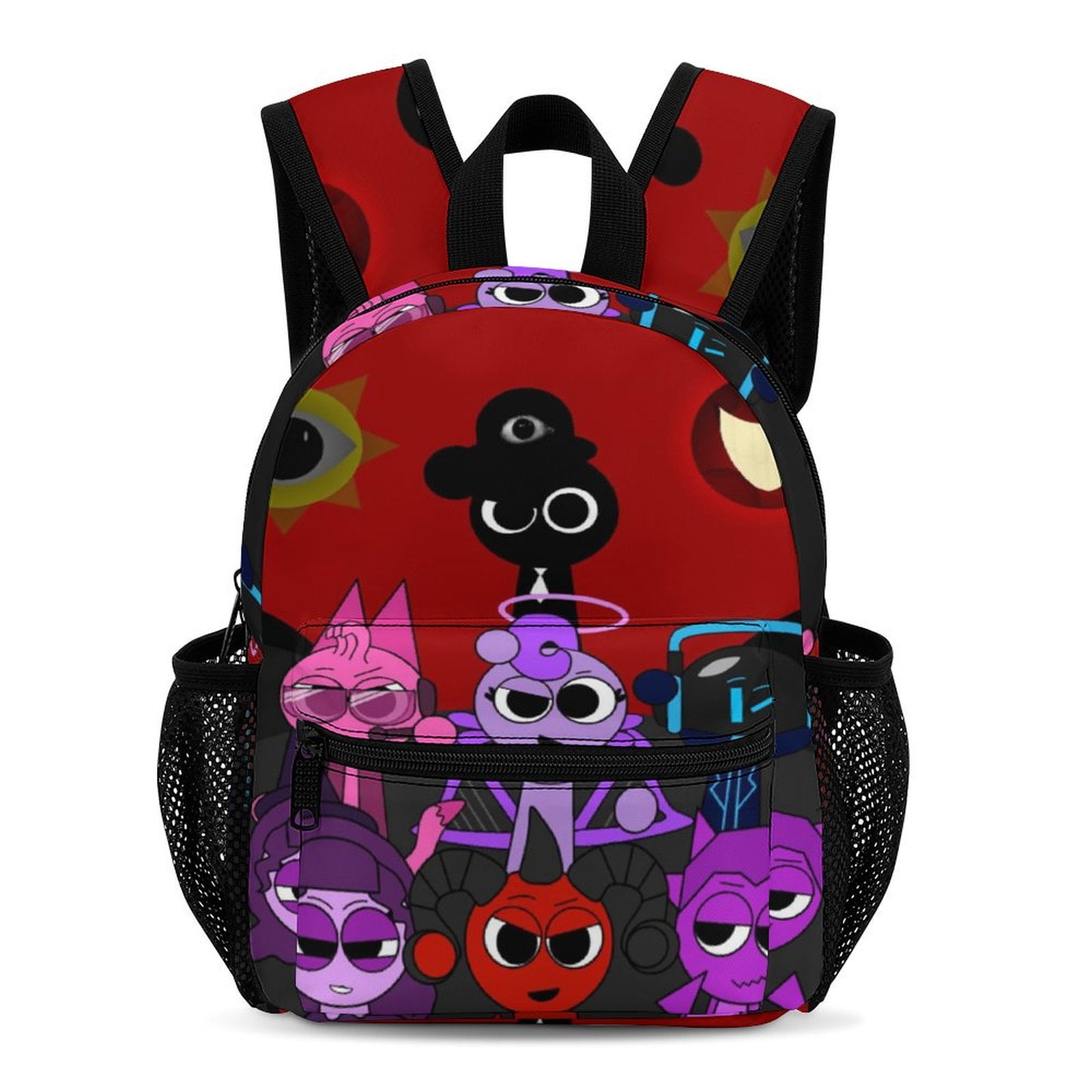 Sprunki Horror Backpack Lightweight School Bag Bookbag Student Satchel ...