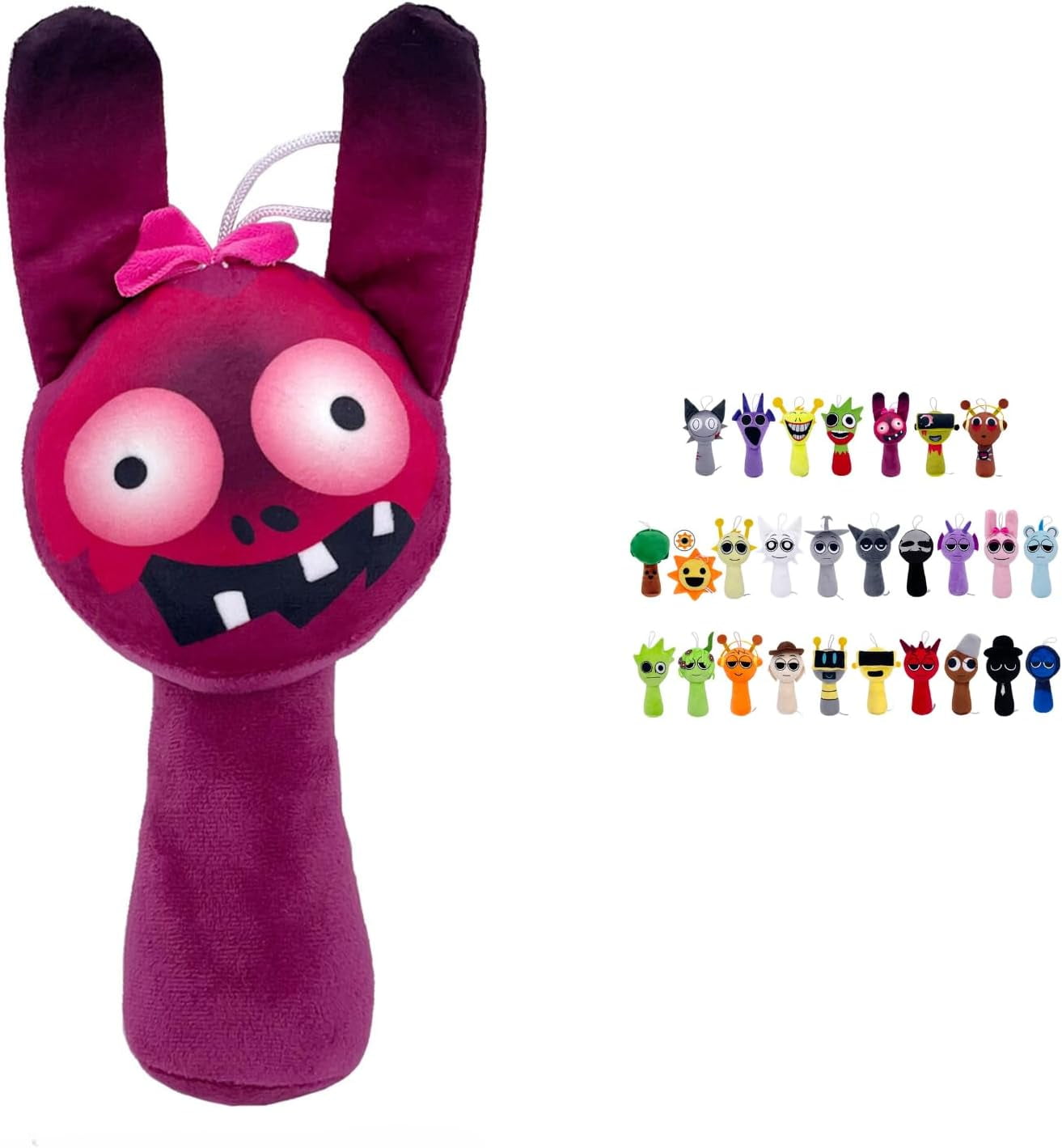 Sprunki Horror Plush - 8'' Full Collection of Wenda, Mr. Fun Computer ...