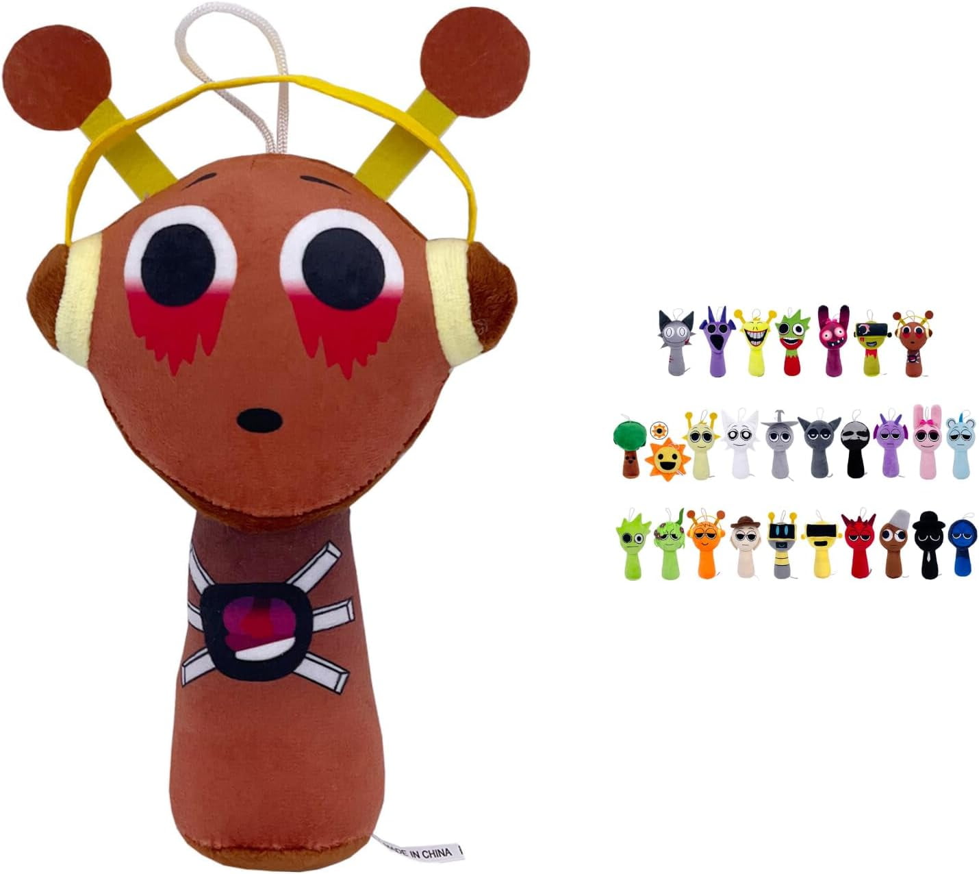 Sprunki Horror Plush - 8'' Full Collection of Wenda, Mr. Fun Computer ...