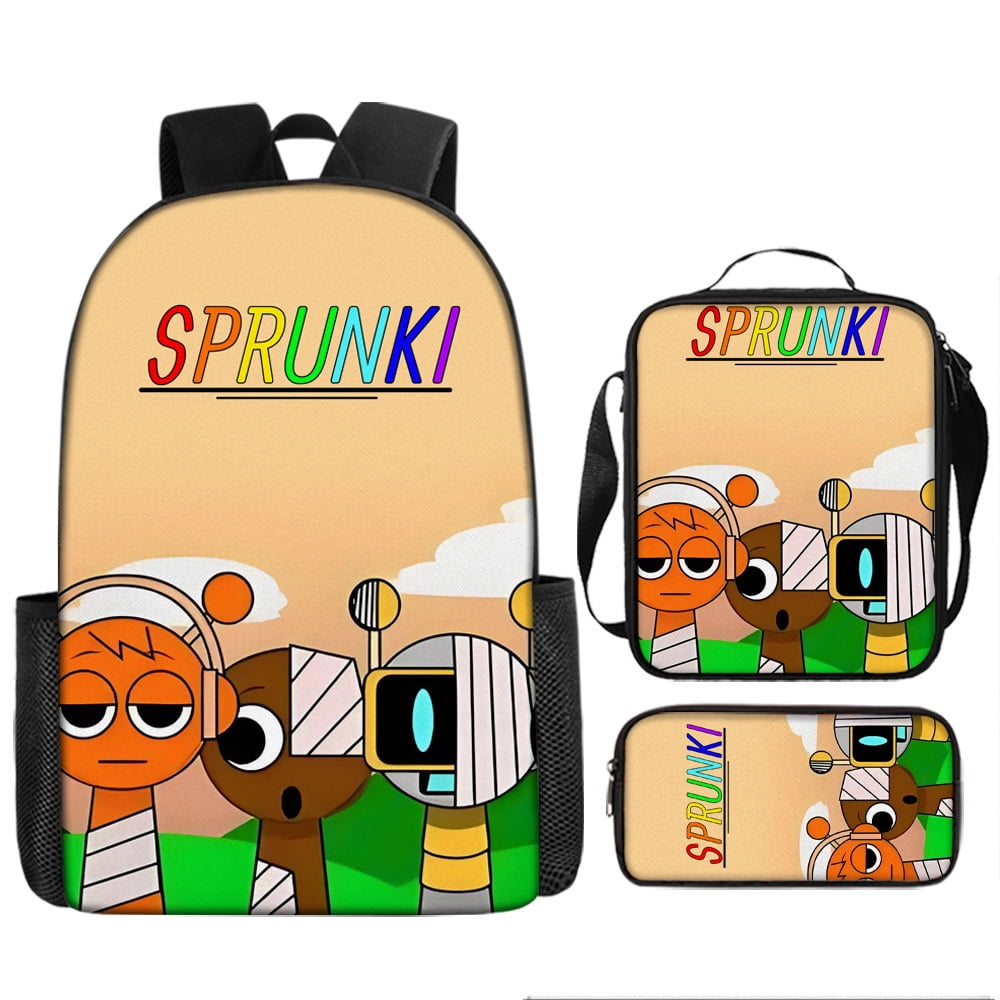 Sprunki Incrediblebox Rhythm Box Game Primary School Student Backpack ...
