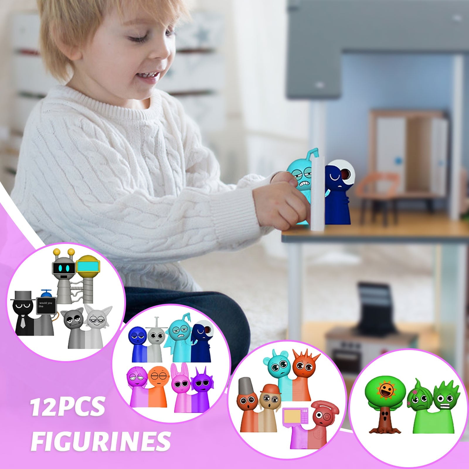 Sprunki Incredibox Box ,Sprunki Series Collectible Characters The ...