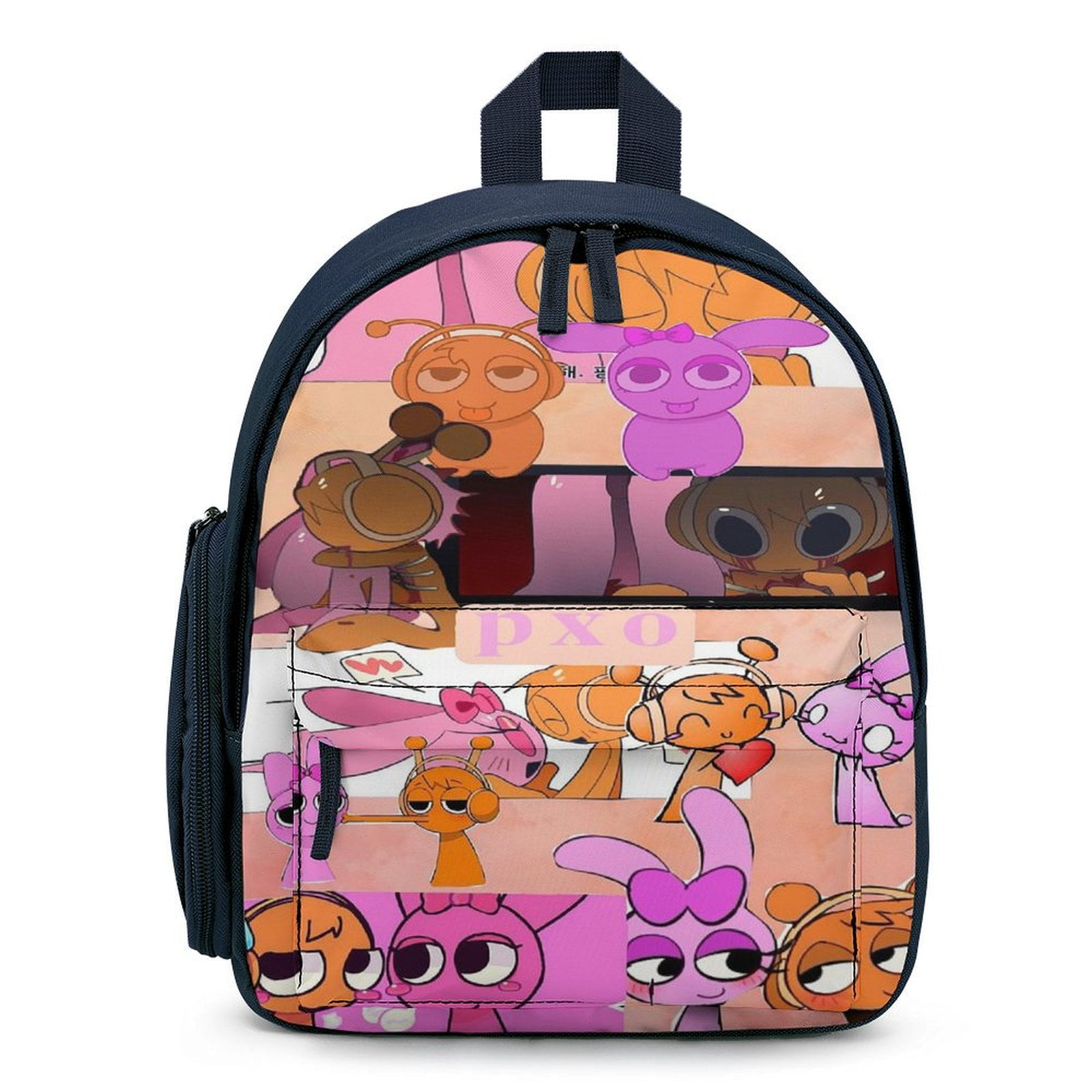 Sprunki Incredibox Lightweight Backpack Shoulder Bags Adjustable Straps ...