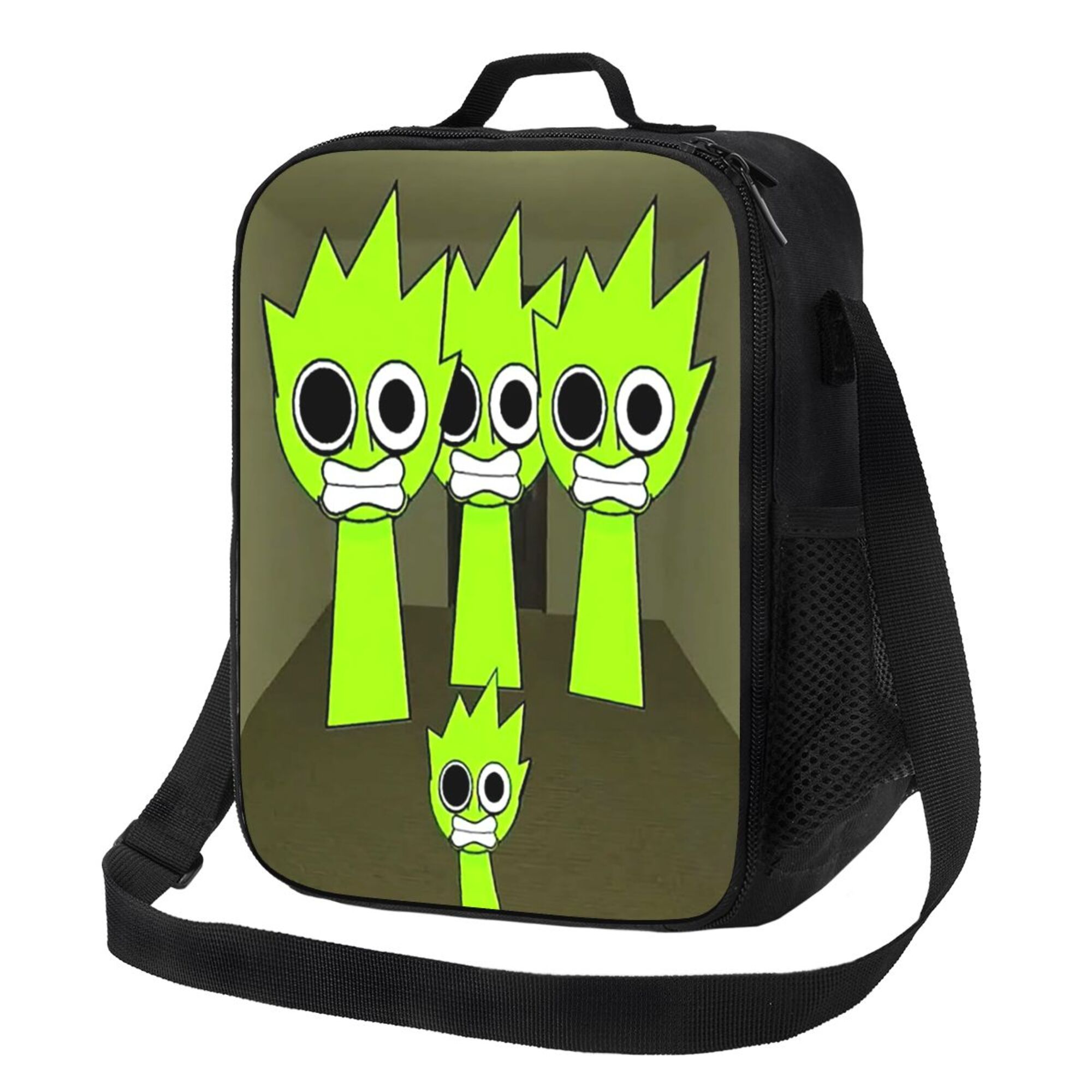 Sprunki Incredibox Lunch Bag Tote Shoulder Bags Insulated Lunch Box ...