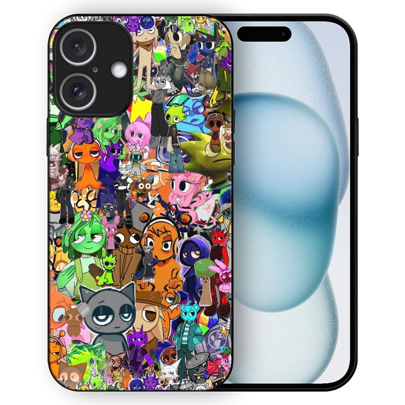 Sprunki Incredibox Phone Case,for iPhone 16 Phone case, designed with a ...