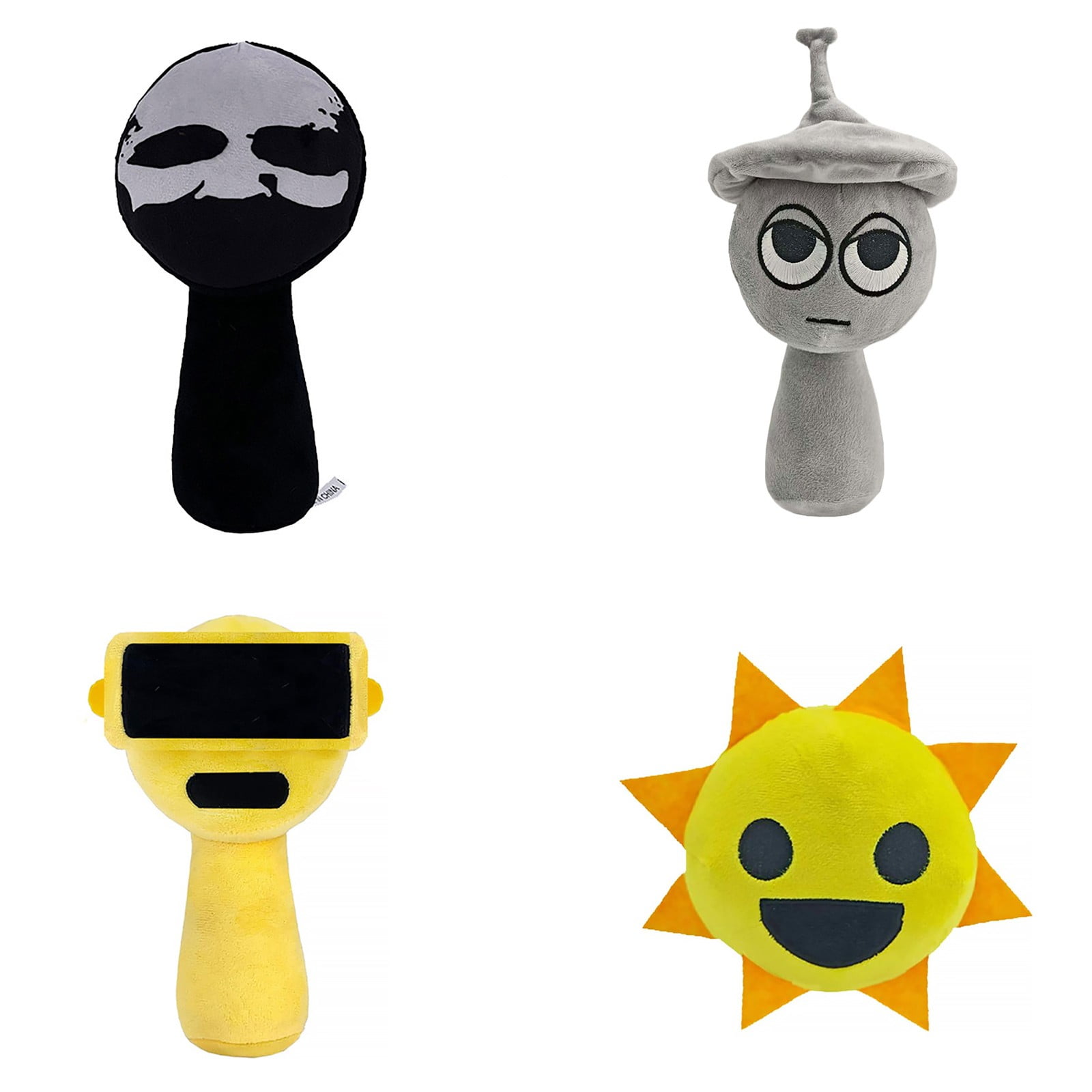 Sprunki Incredibox Plush Dolls for Kids, Featuring Fun and Engaging ...