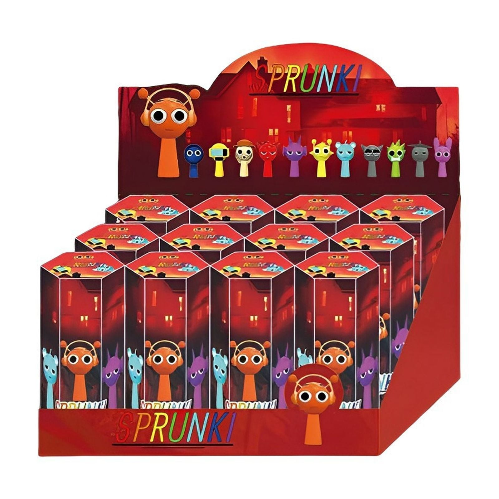 Qianvly,Prunk Collectible Figurines Set 12 Unique Characters Display ...