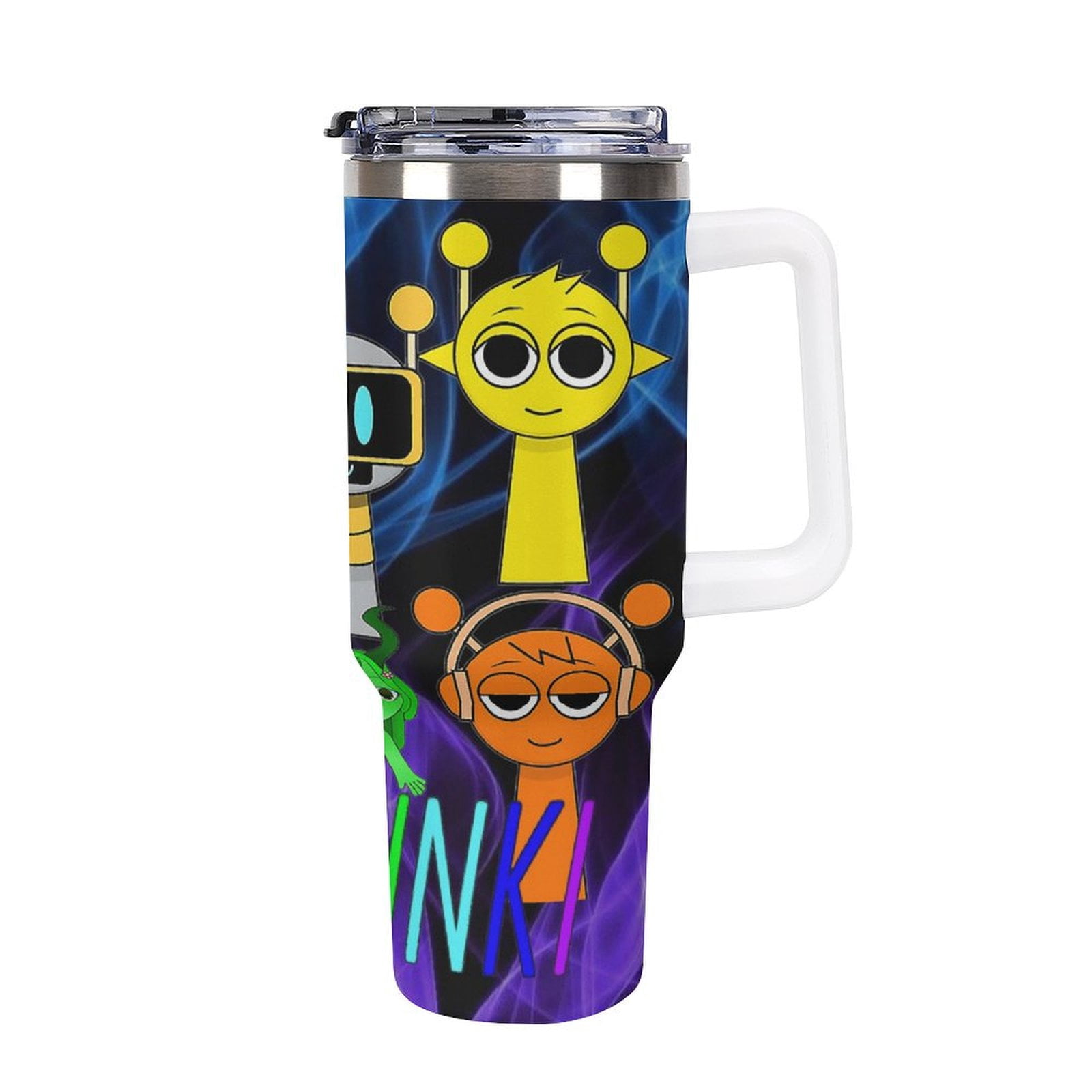 Sprunki Incredibox Sprunki 40oz Water Bottle Fits in Cup Holder ...