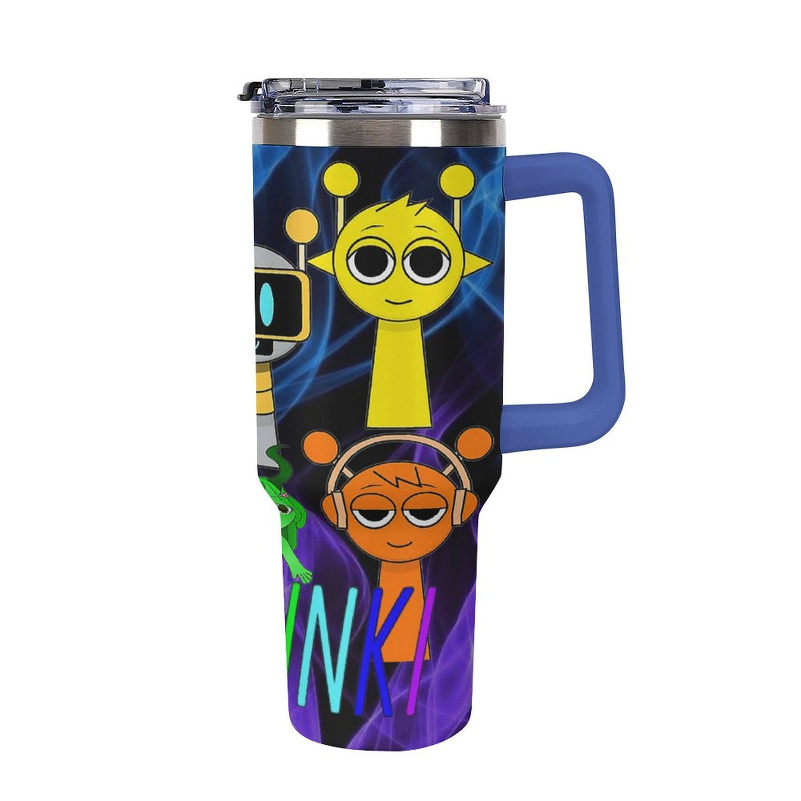 Sprunki Incredibox Sprunki 40oz Water Bottle Fits in Cup Holder ...