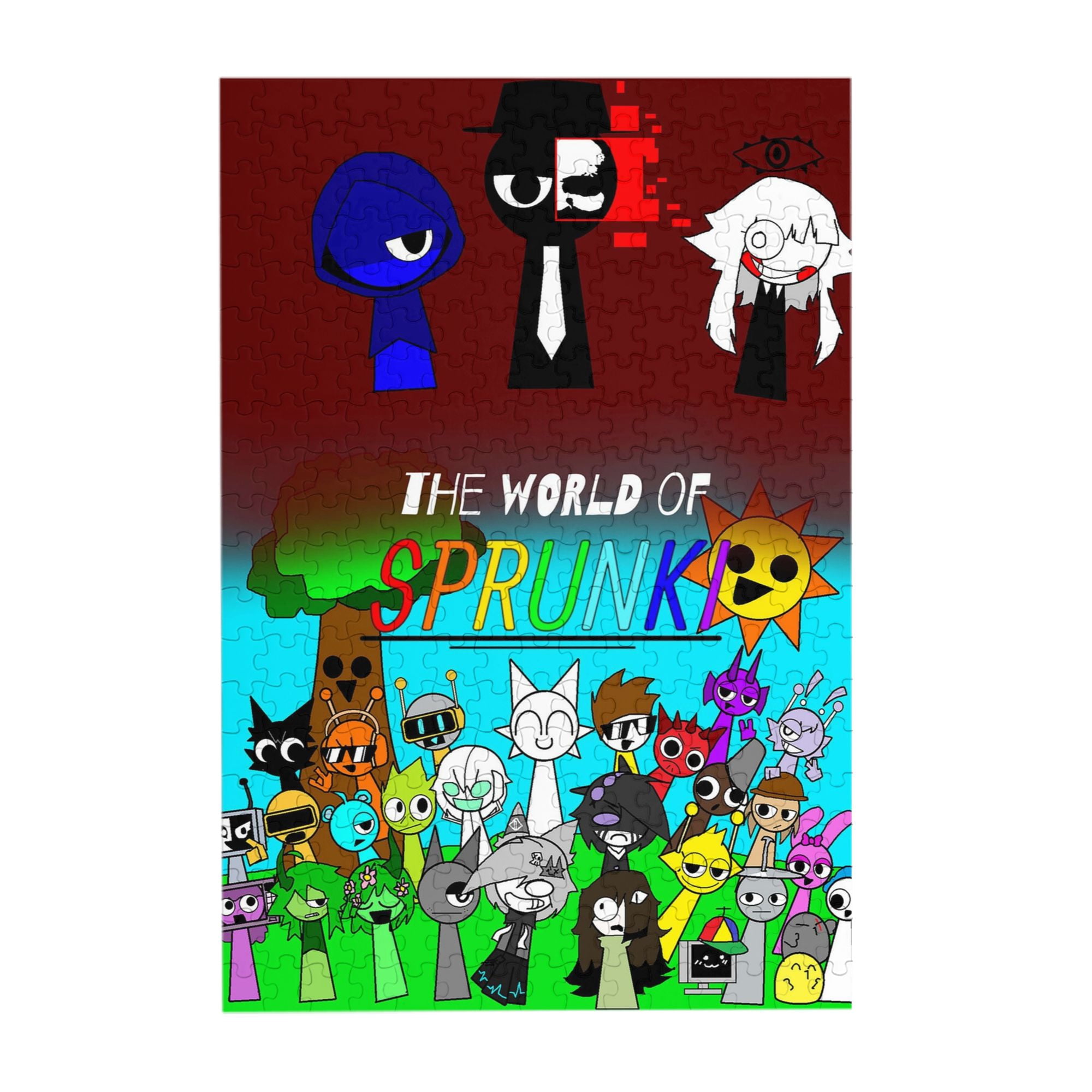 Sprunki Incredibox Wooden Jigsaw Puzzle for Adults 300 Piece Puzzle ...