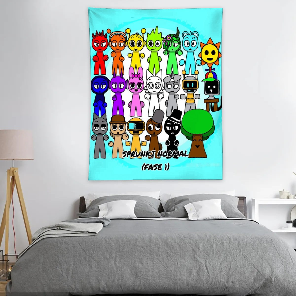 Sprunki Incredibox tapestry brings lively colors and special style to ...