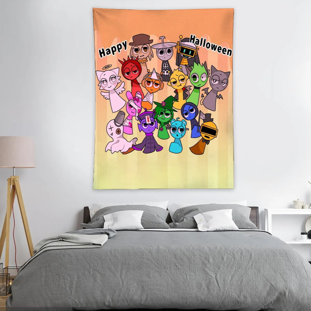 Sprunki Incredibox tapestry draws attention in any room with its unique ...