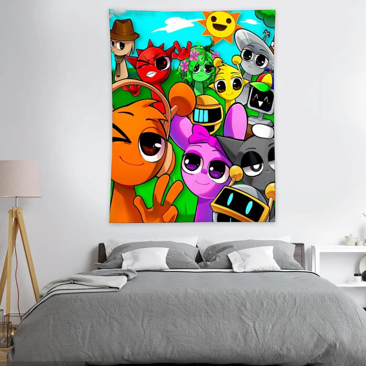 Sprunki Incredibox tapestry injects vitality into the room with its ...