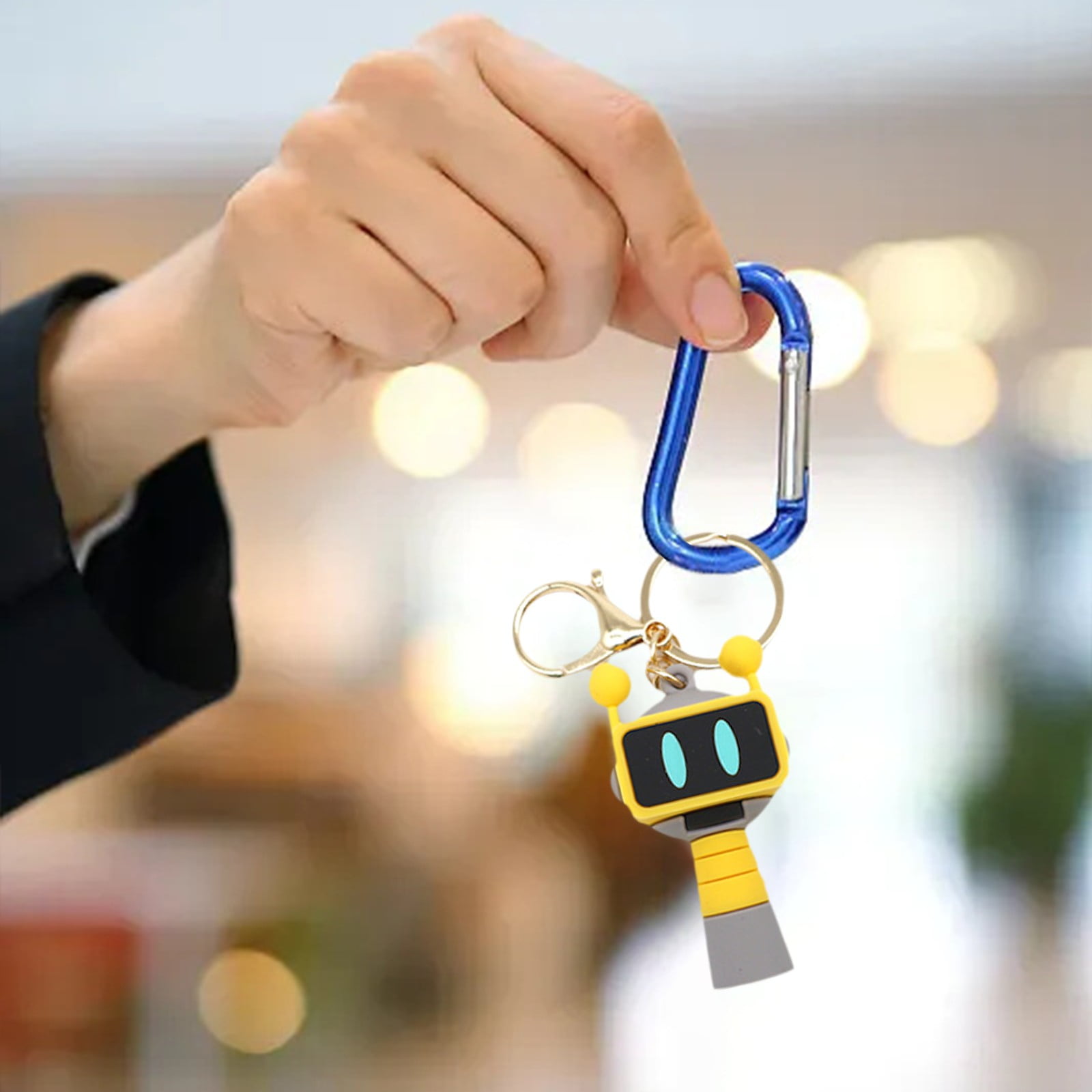 Sprunki Keychain, 3" Sprunki Fun Bot Acrylic Keychains, Mini Game ...