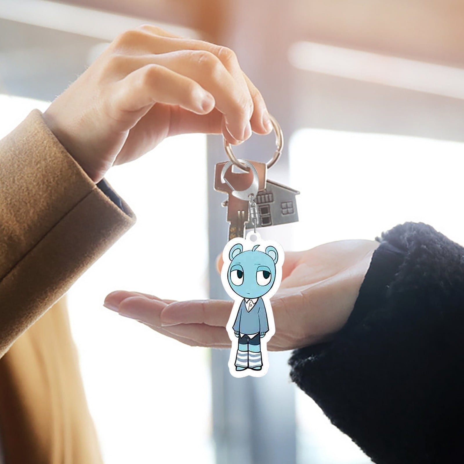 Sprunki Keychain Wrist Bag Sprunki Keychain Charm Plastic Family ...