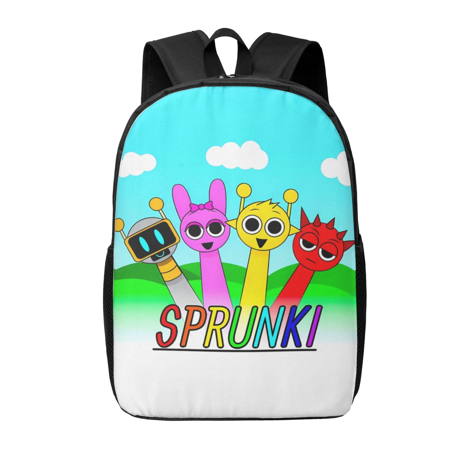 Sprunki Laptop Backpack Comfort Backpack Casual Sports 3d Print ...