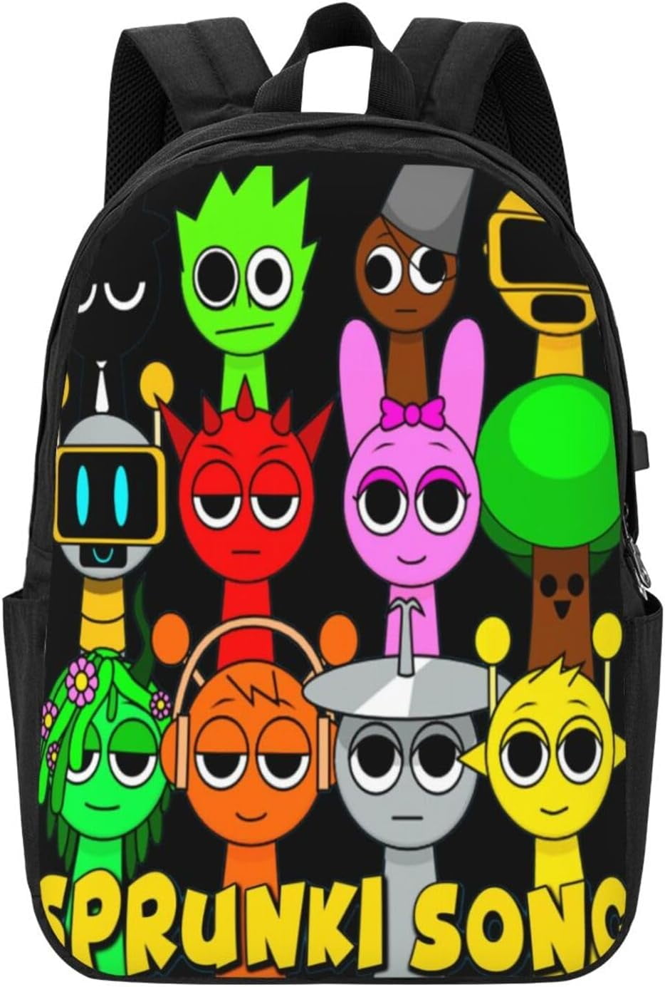 Sprunki Lightweight Large Capacity Laptop Backpack 17" Backpack ...